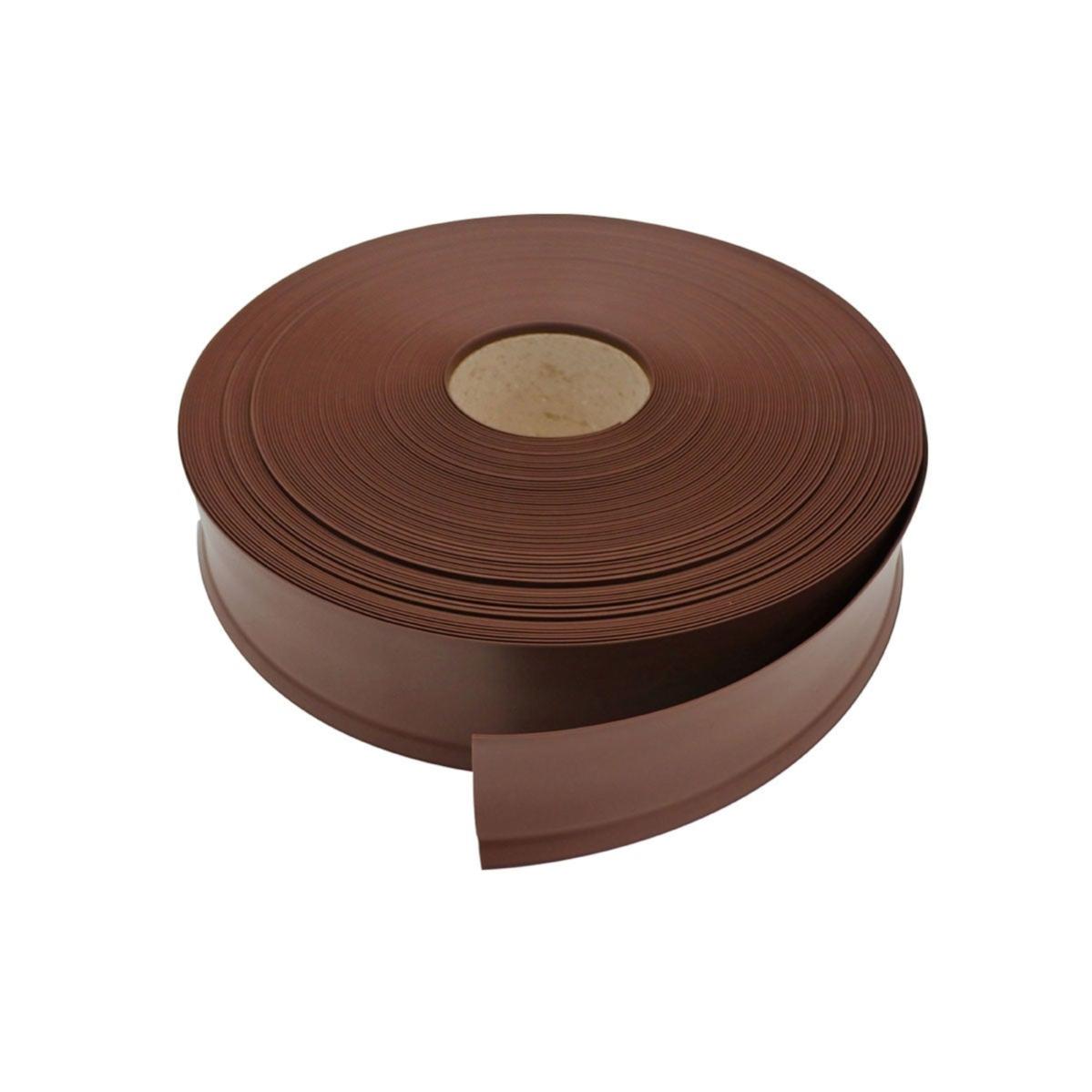 Battiscopa in pvc marrone spessore 1.5 x H 60 | Leroy Merlin