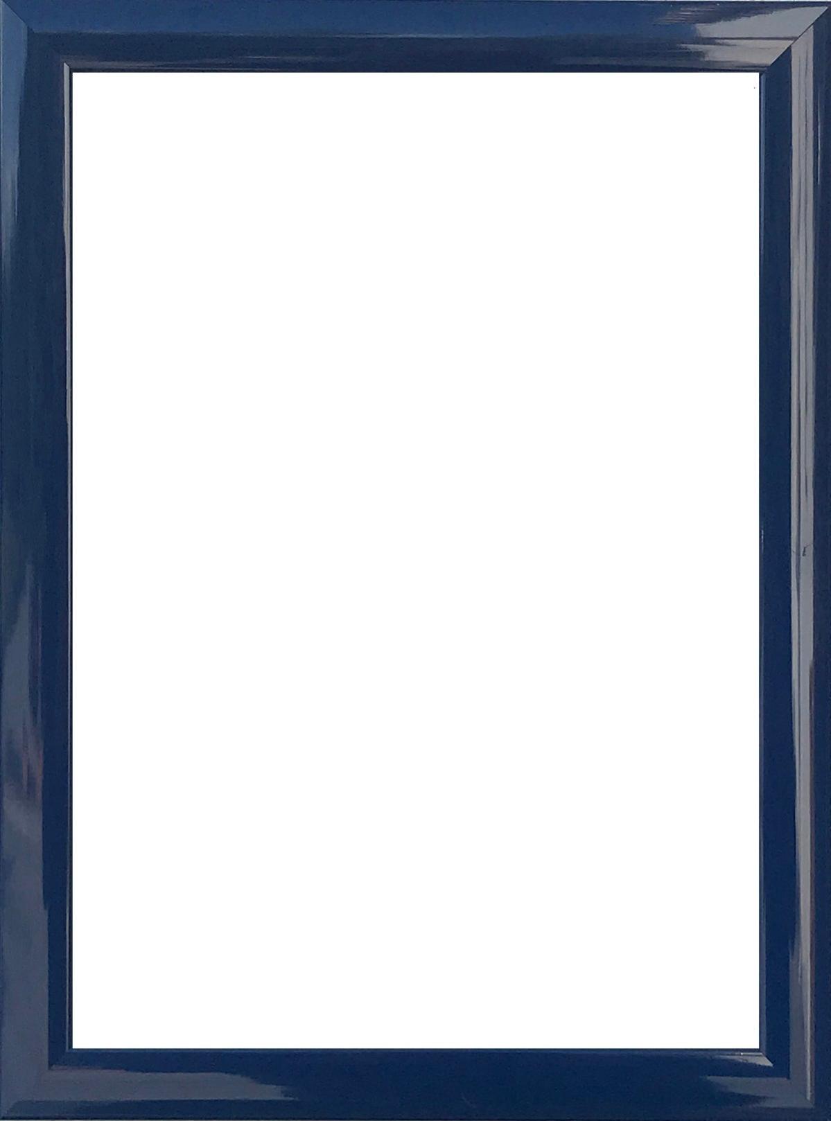 Cornice INSPIRE Bomber blu lucido per foto da 40x60 cm | Leroy Merlin