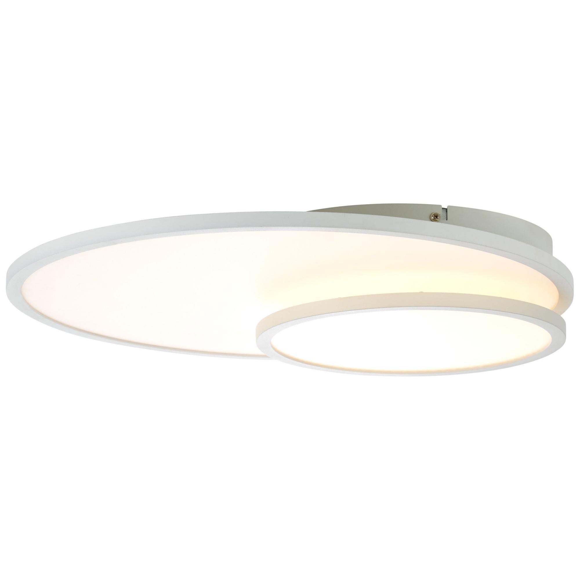 Plafoniera design LED Bility bianco luce calda 3960 LM BRILLIANT ...