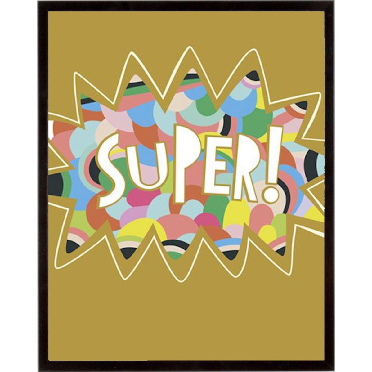 Stampa incorniciata SO SUPER 42x52 cm | Leroy Merlin