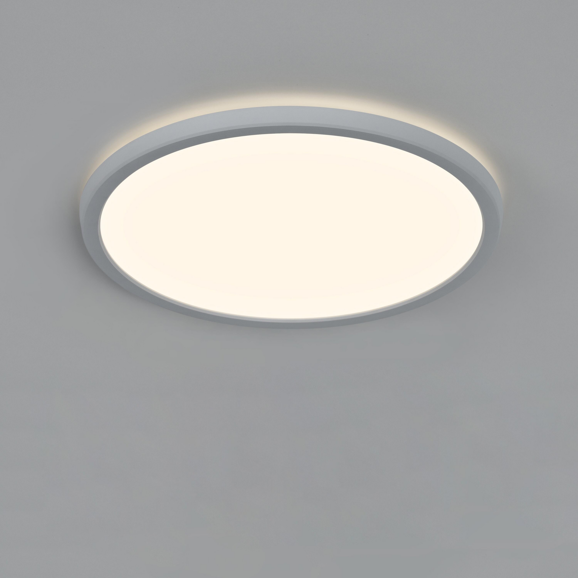 Plafoniera moderno Lano LED bianco D. 29.4 cm 29.4x29.4 cm, INSPIRE ...