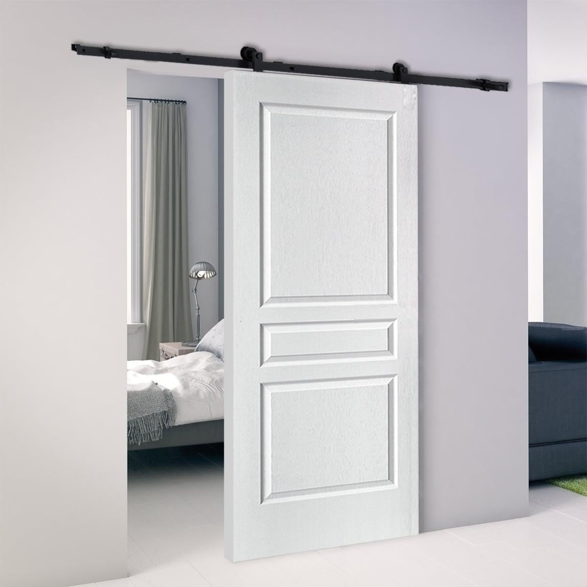 Porta scorrevole Chelsea, L 93 x H 212 cm, con binario Atelier | Leroy ...