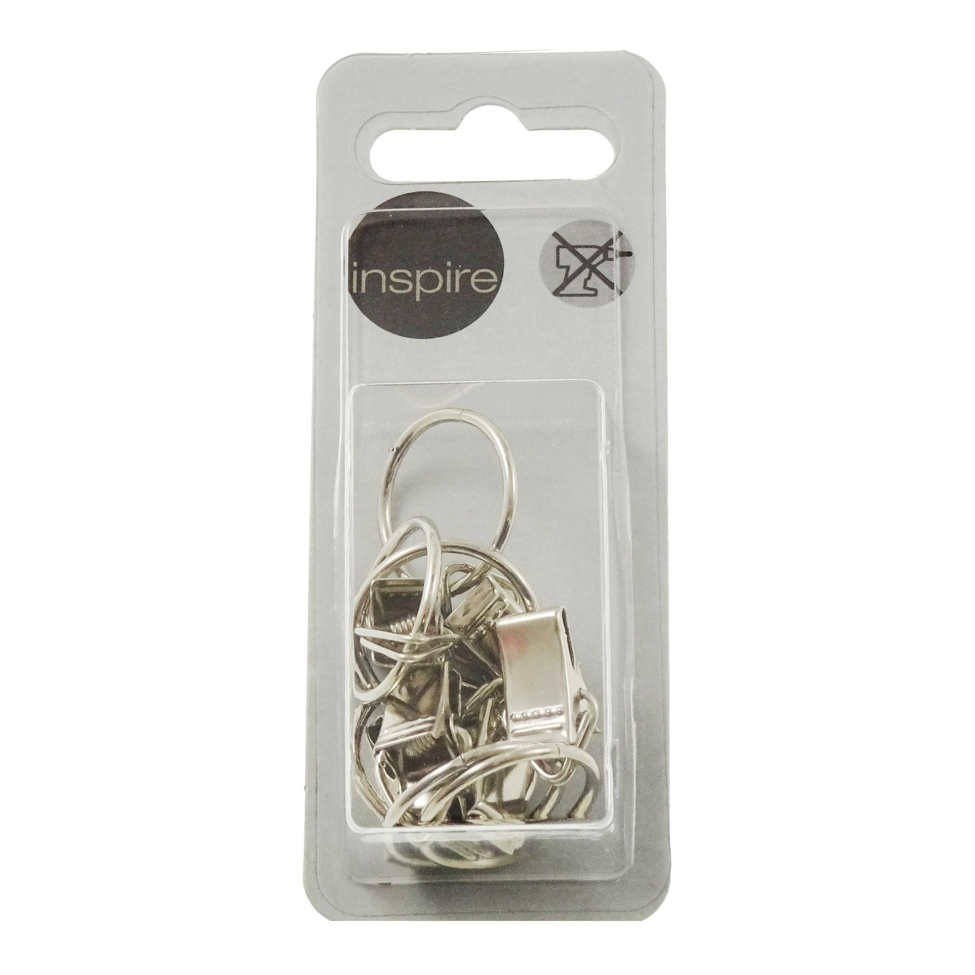 Pinza Ø10mm con anello in ferro nichel verniciato, 6 pz INSPIRE | Leroy ...