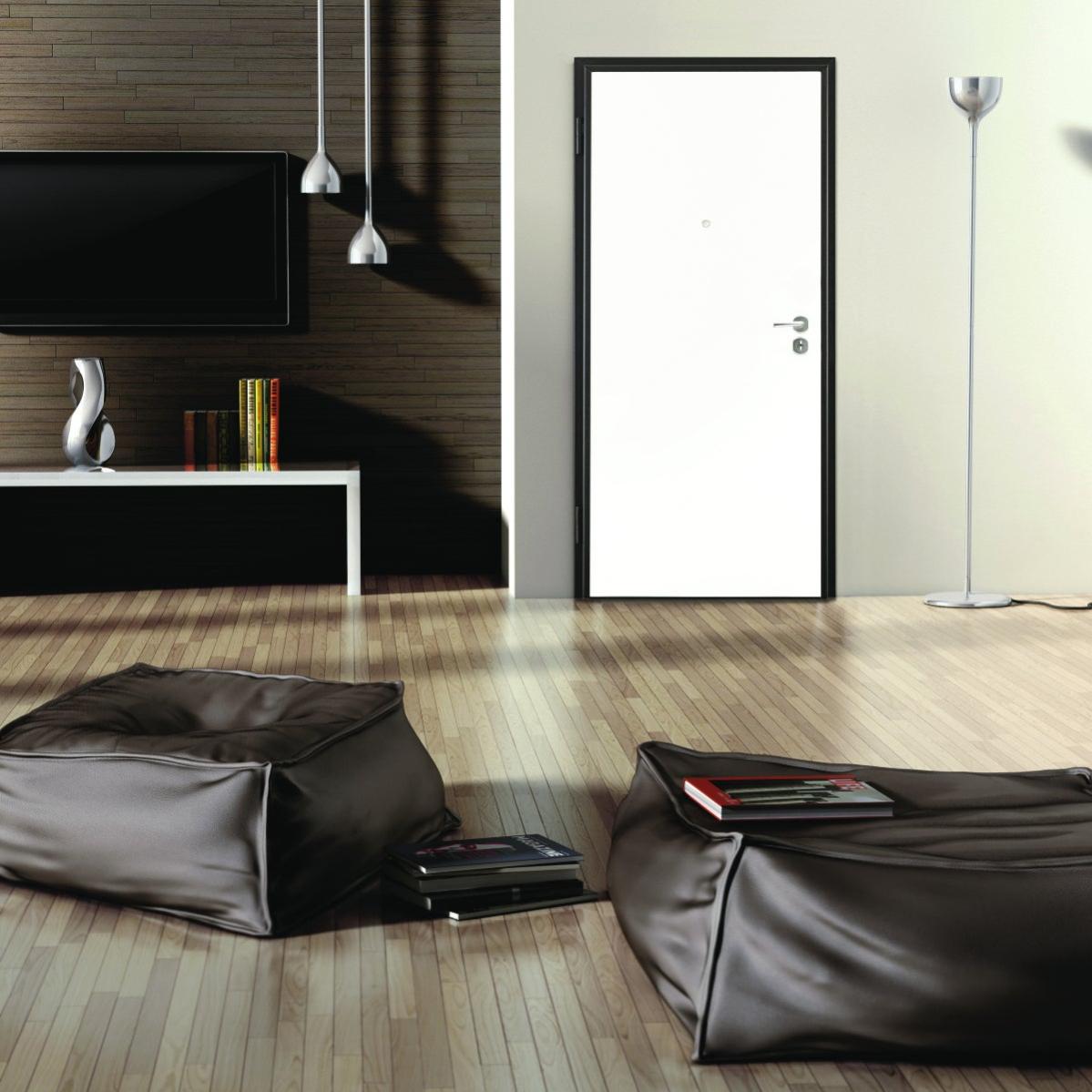 Porta blindata YALE Ghepard mogano L 80 x H 210 cm destra | Leroy Merlin