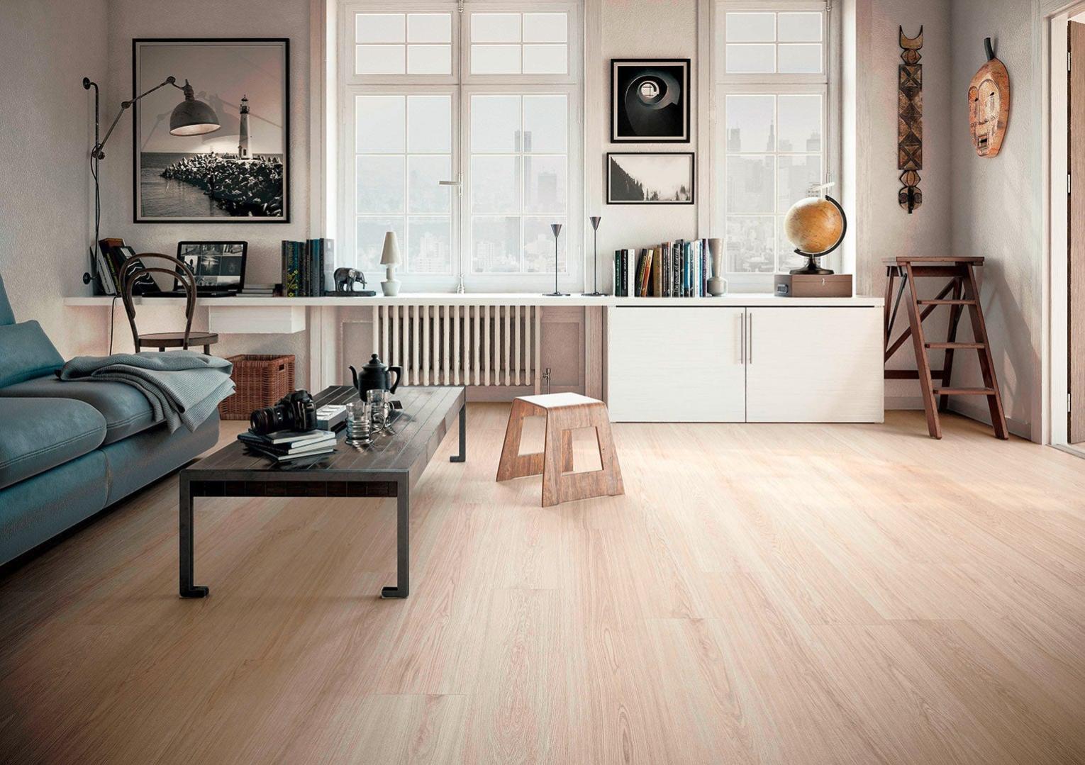 Pavimento laminato passaggio importante Oak light beige resistente all ...