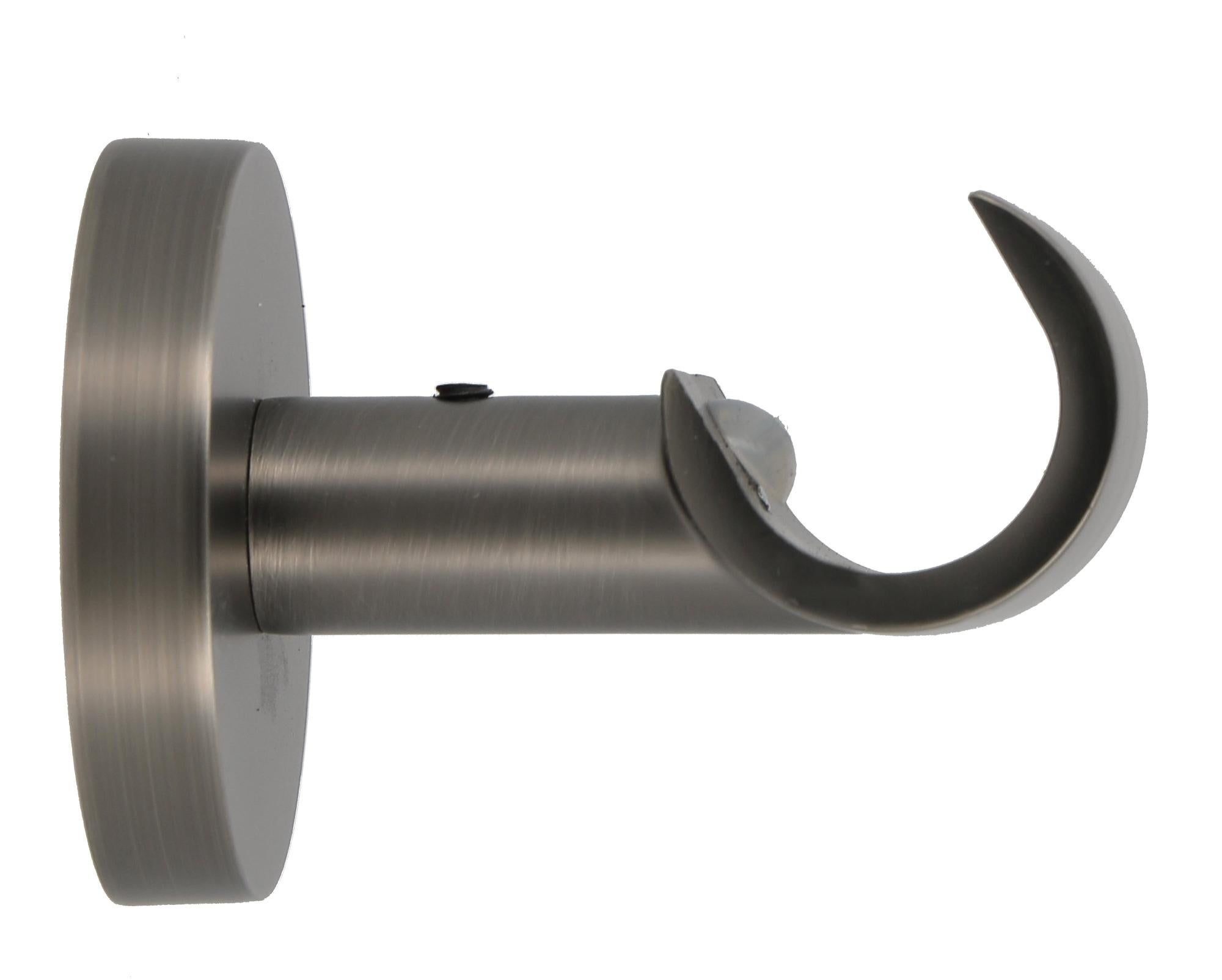 Supporto singolo aperto Ø20mm Gun in acciaio grigio scuro 5cm, 2 pz ...