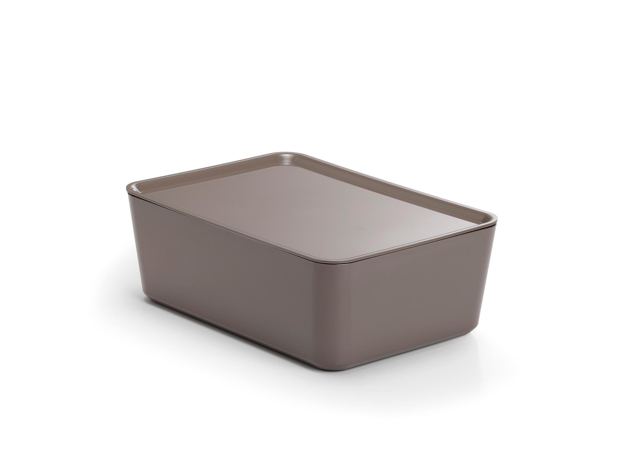 Contenitore R-Box L 24 x H 8 x P 16 cm tortora | Leroy Merlin