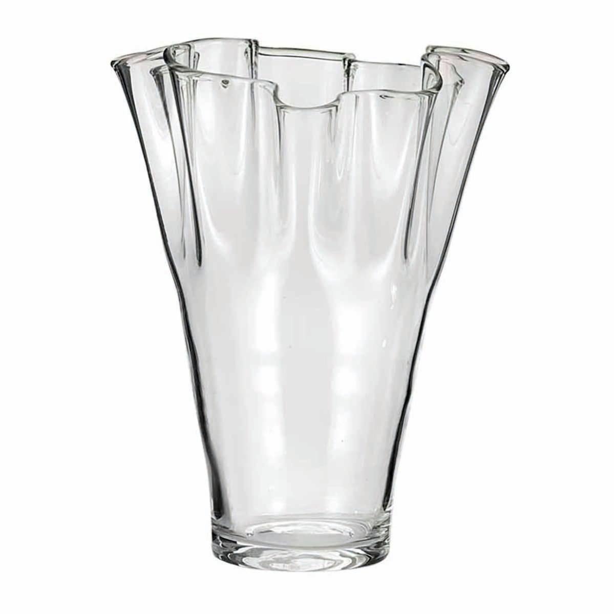 Vaso in vetro trasparente H 30 cm, Ø 22 cm | Leroy Merlin
