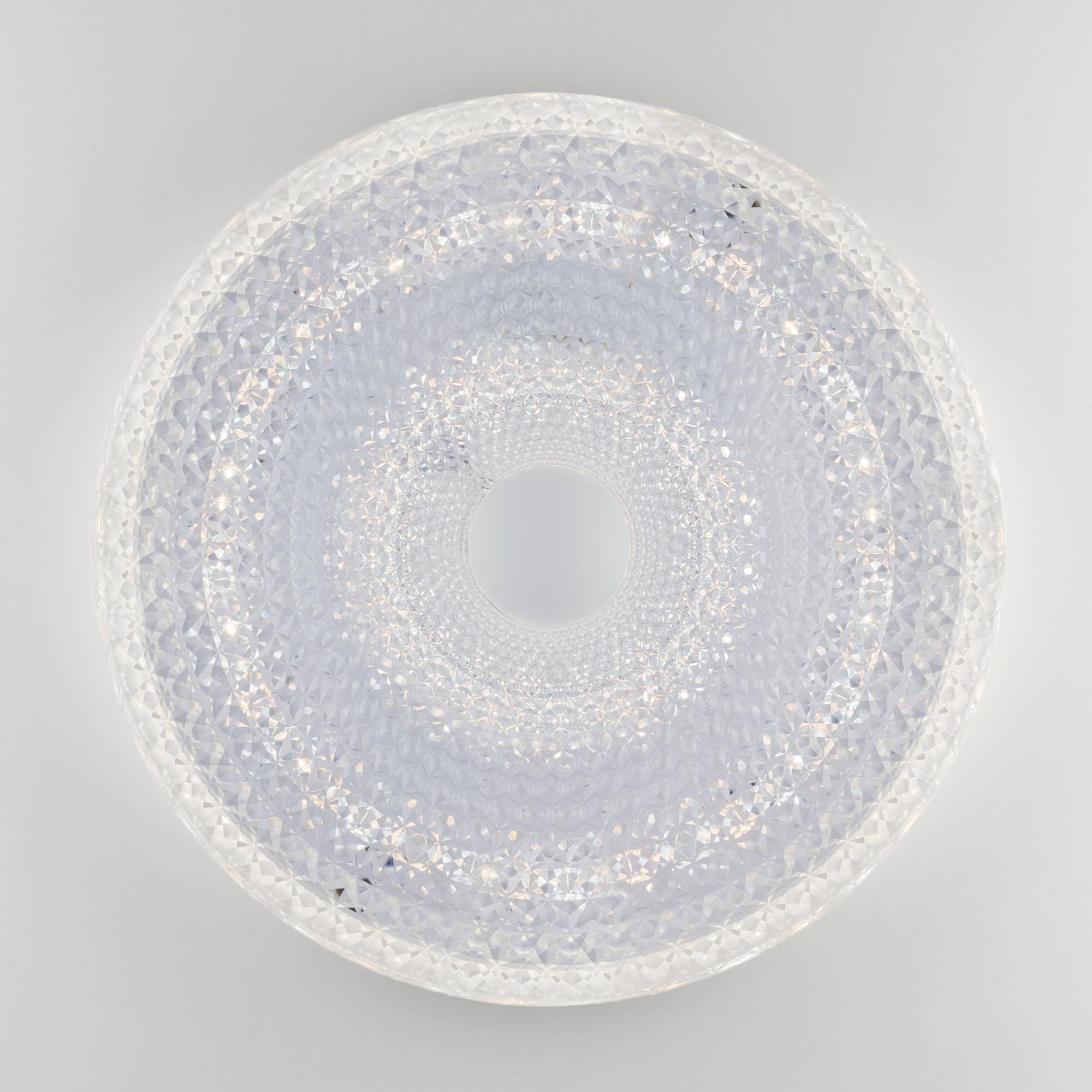 Plafoniera neoclassico Unika LED CCT , in acrilico, bianco D. 39 cm 8 ...