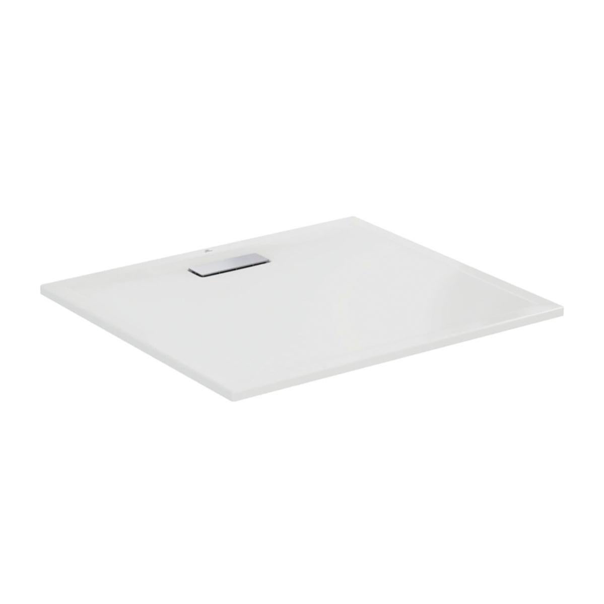 Piatto doccia IDEAL STANDARD acrilico Ultra Flat New 100 x 90 cm bianco ...
