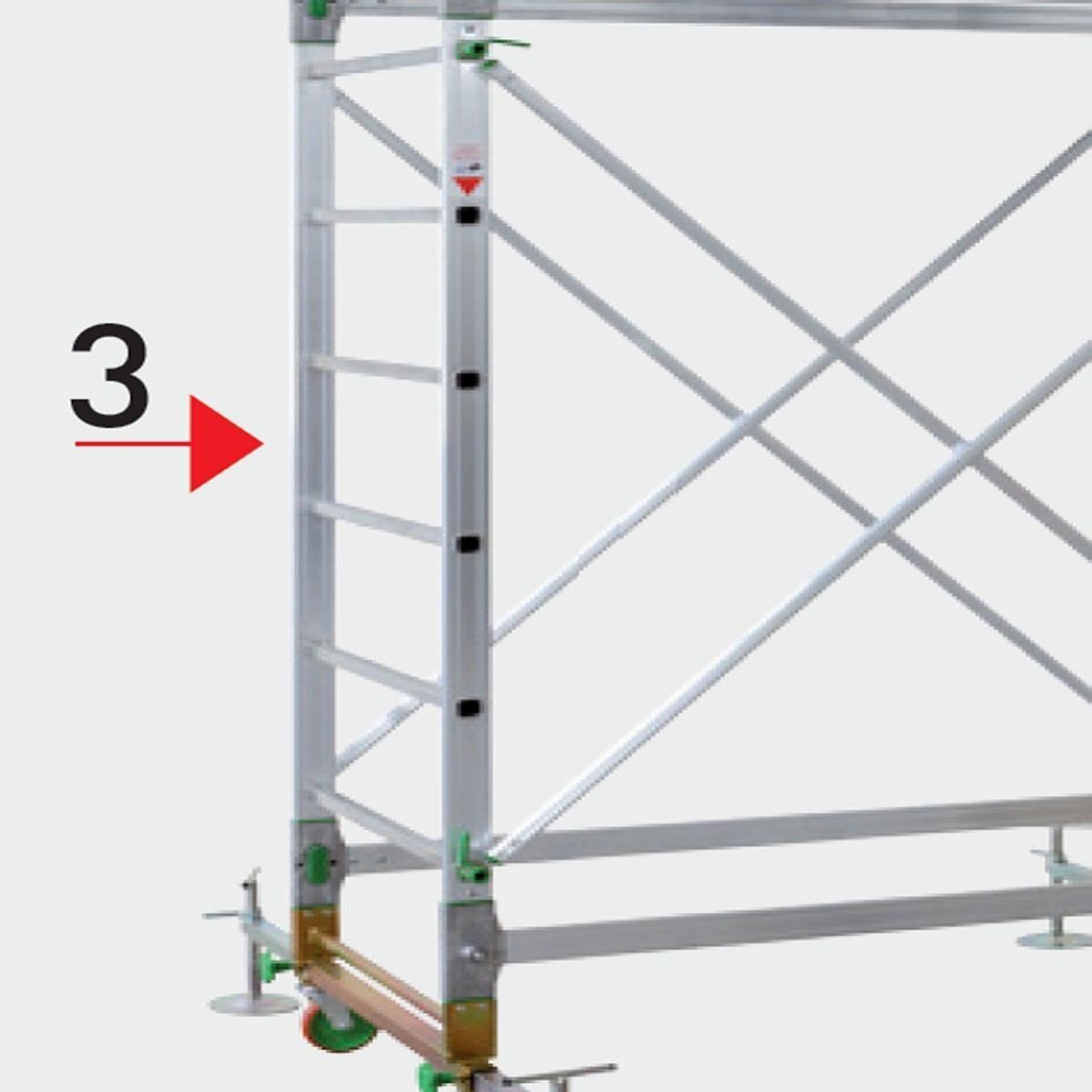 Alzata per scala alluminio | Leroy Merlin