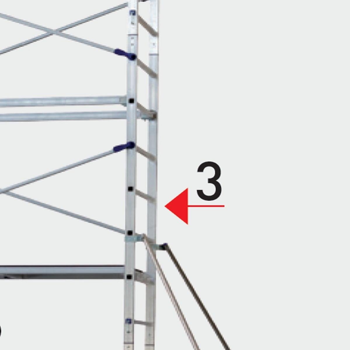 Alzata per scala alluminio | Leroy Merlin