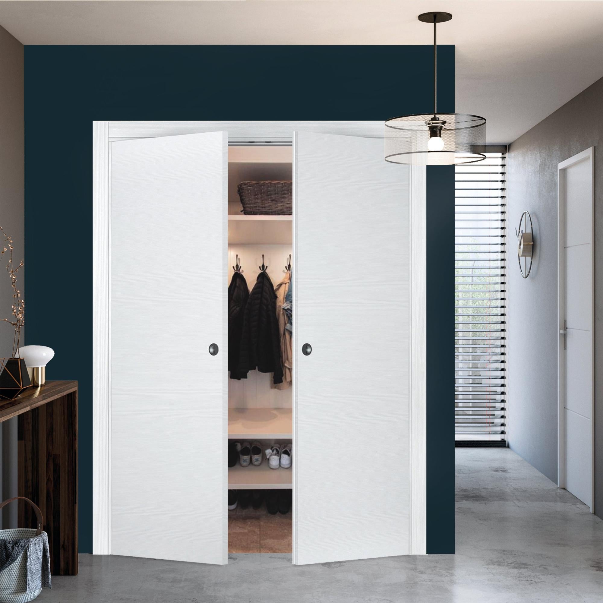 Porta per armadio Trinity bianco L 120 x H 210 cm | Leroy Merlin