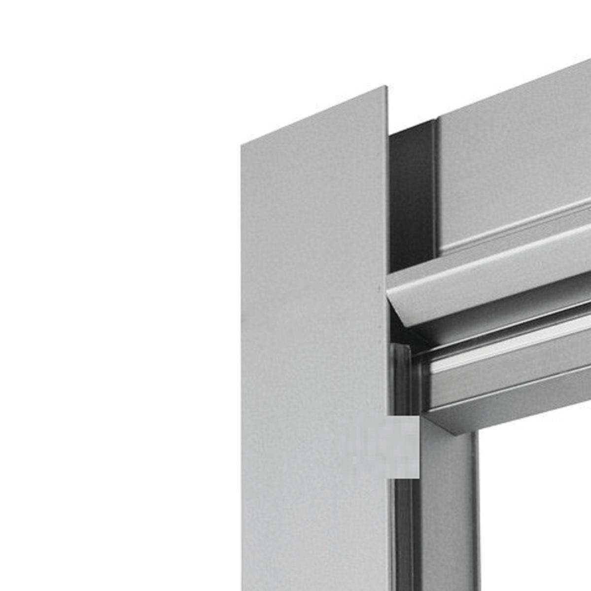 Profilo verticale in alluminio L 5 m x 5 cm argento | Leroy Merlin