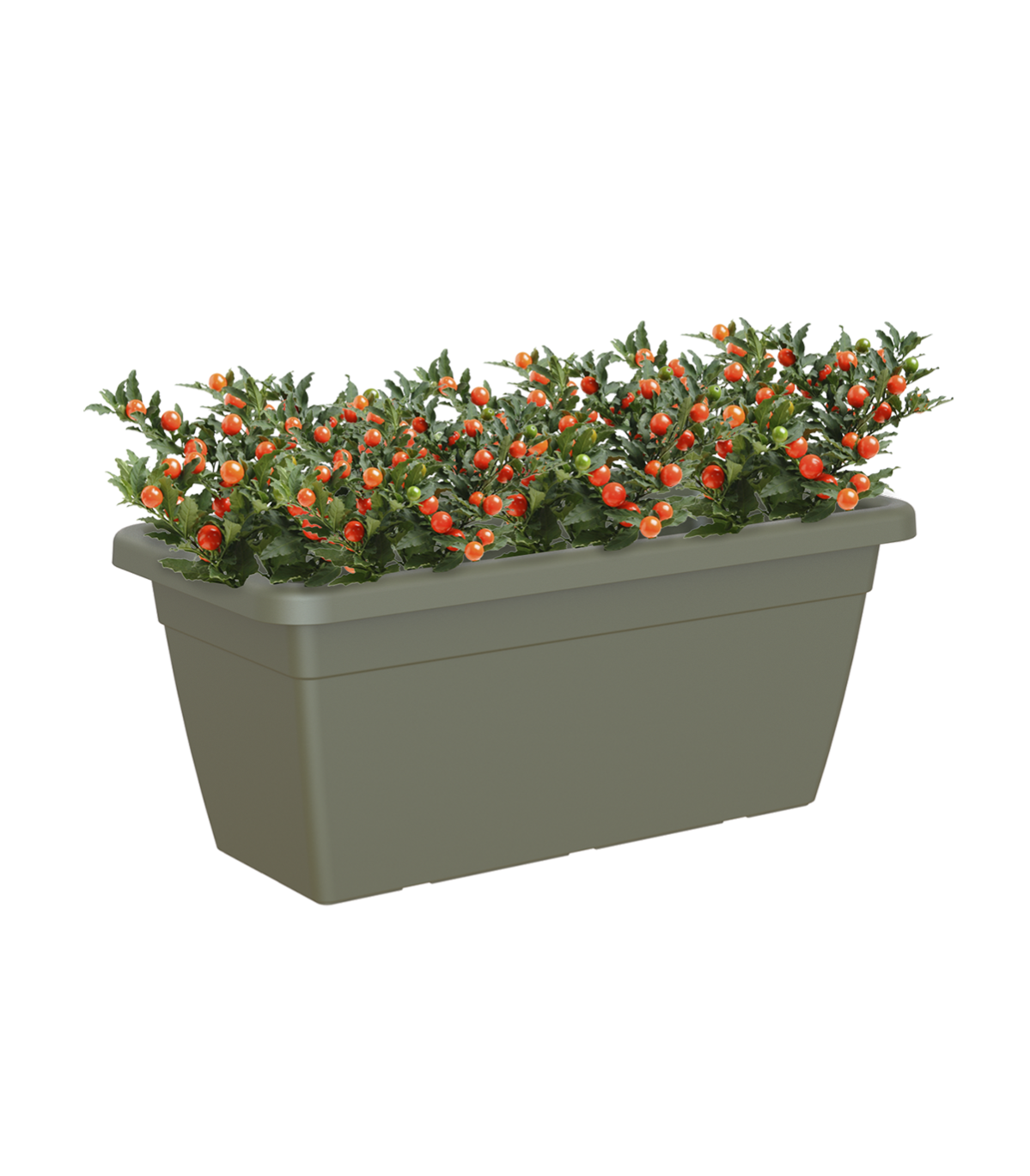 Cassetta portafiori Venezia ARTEVASI in plastica colore Verdone H 34.5 ...