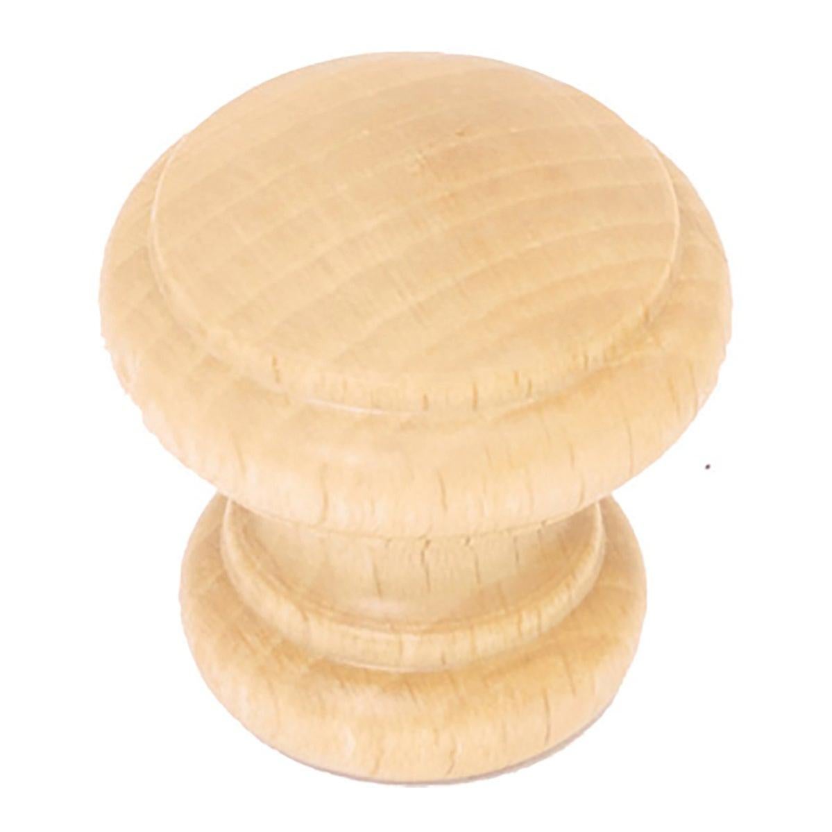 Pomolo per mobile prn in legno faggio liscio Ø 35 mm, 2 pezzi | Leroy ...