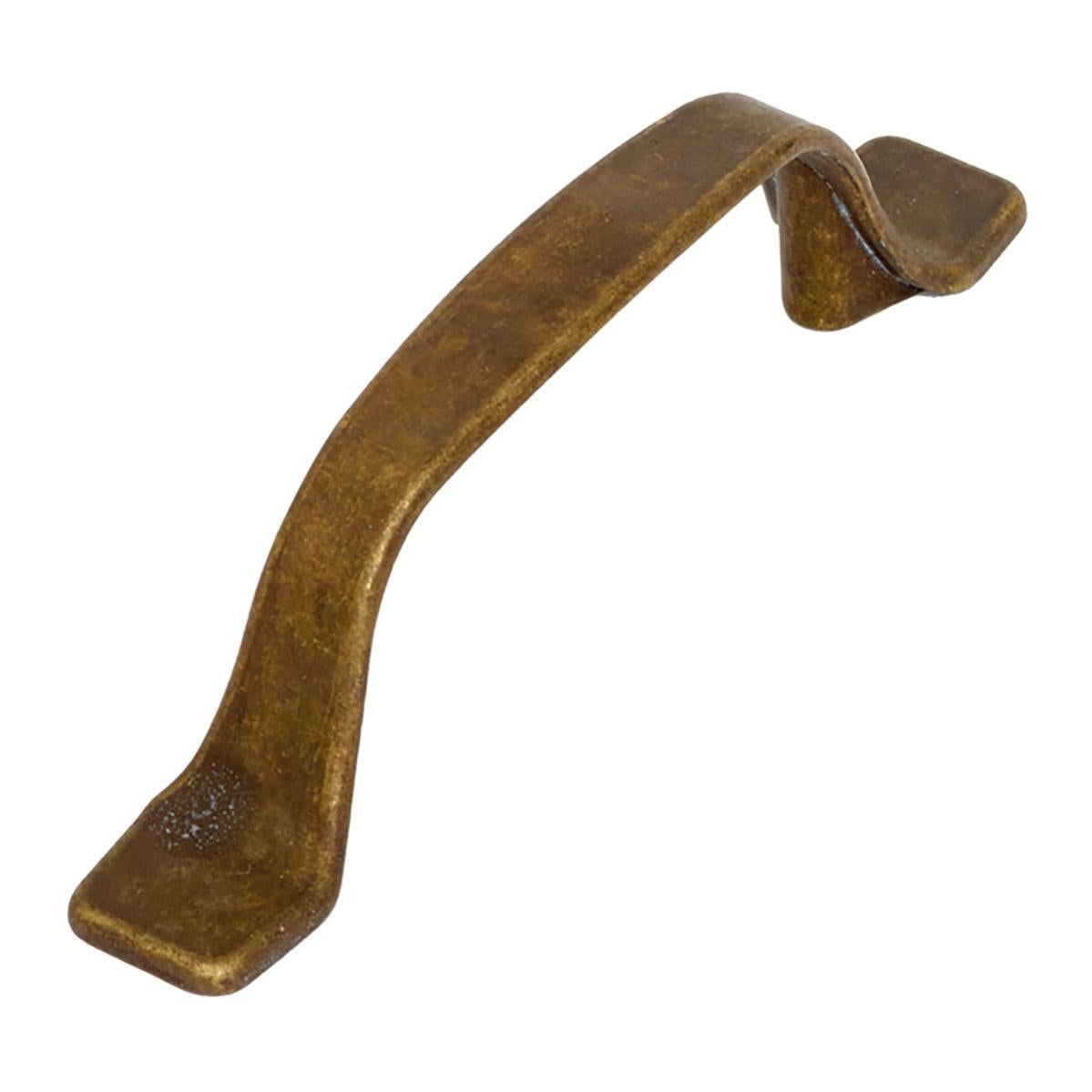 Maniglia per mobili in zama ottone anticato Map interasse 96 mm, 2 ...