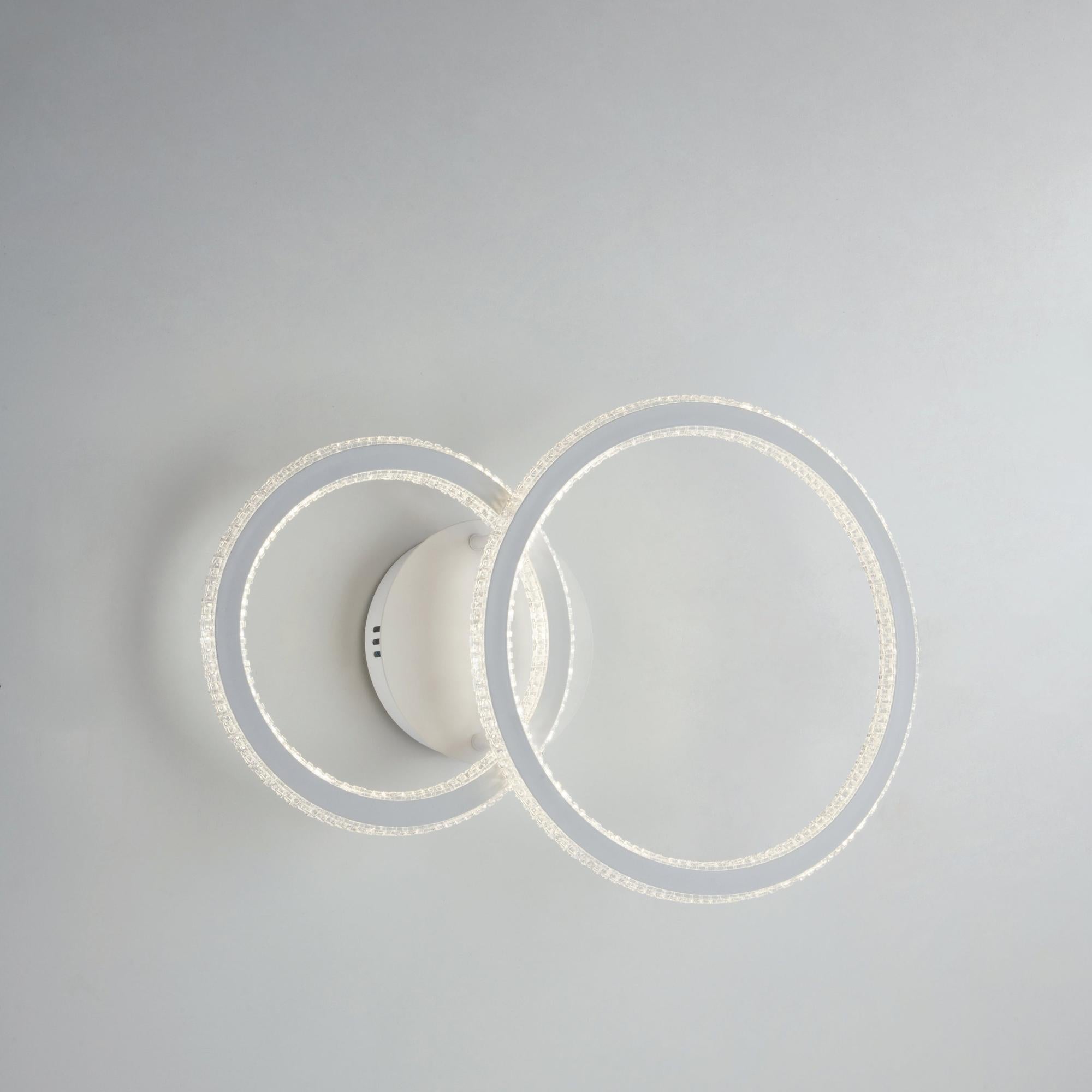 Plafoniera neoclassico LED Bryant bianco luce naturale LUCE AMBIENTE ...