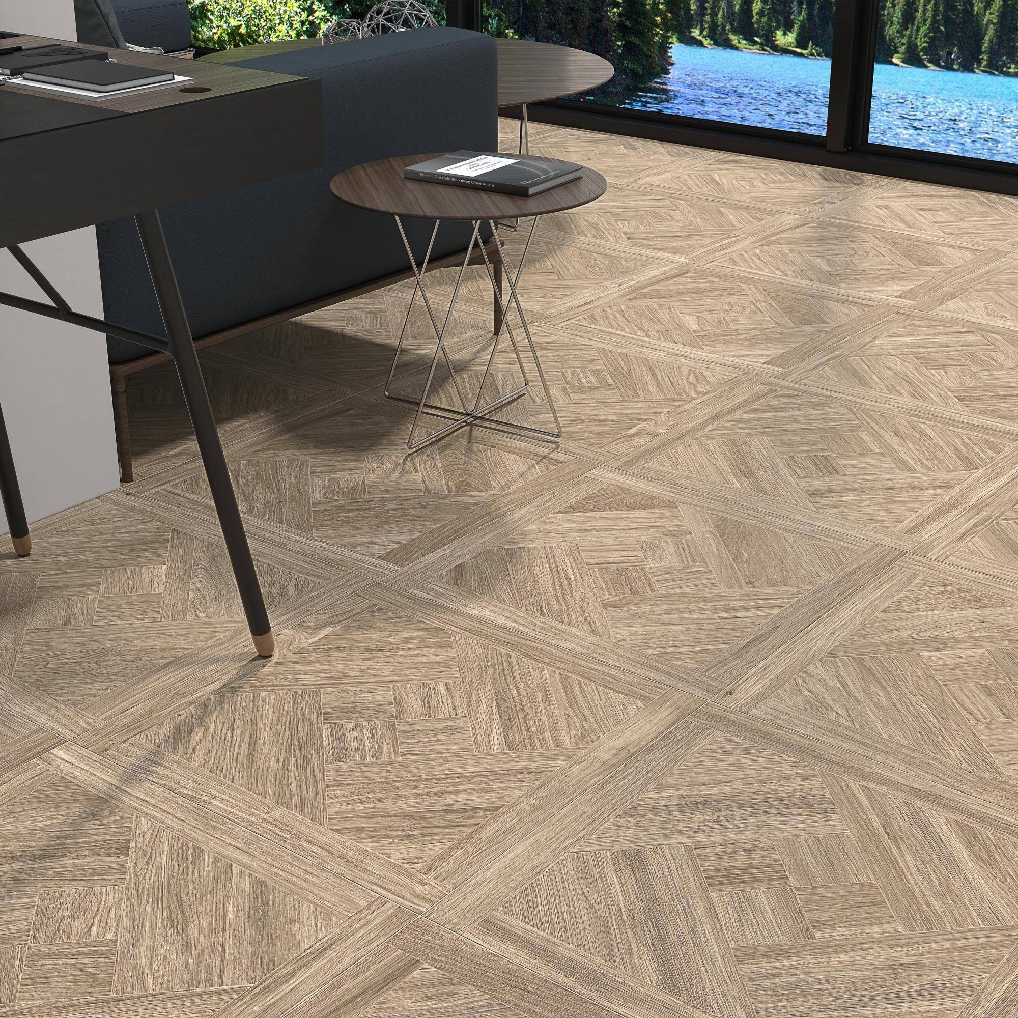 Gres porcellanato smaltato per interno / esterno 60x60 effetto legno sp ...
