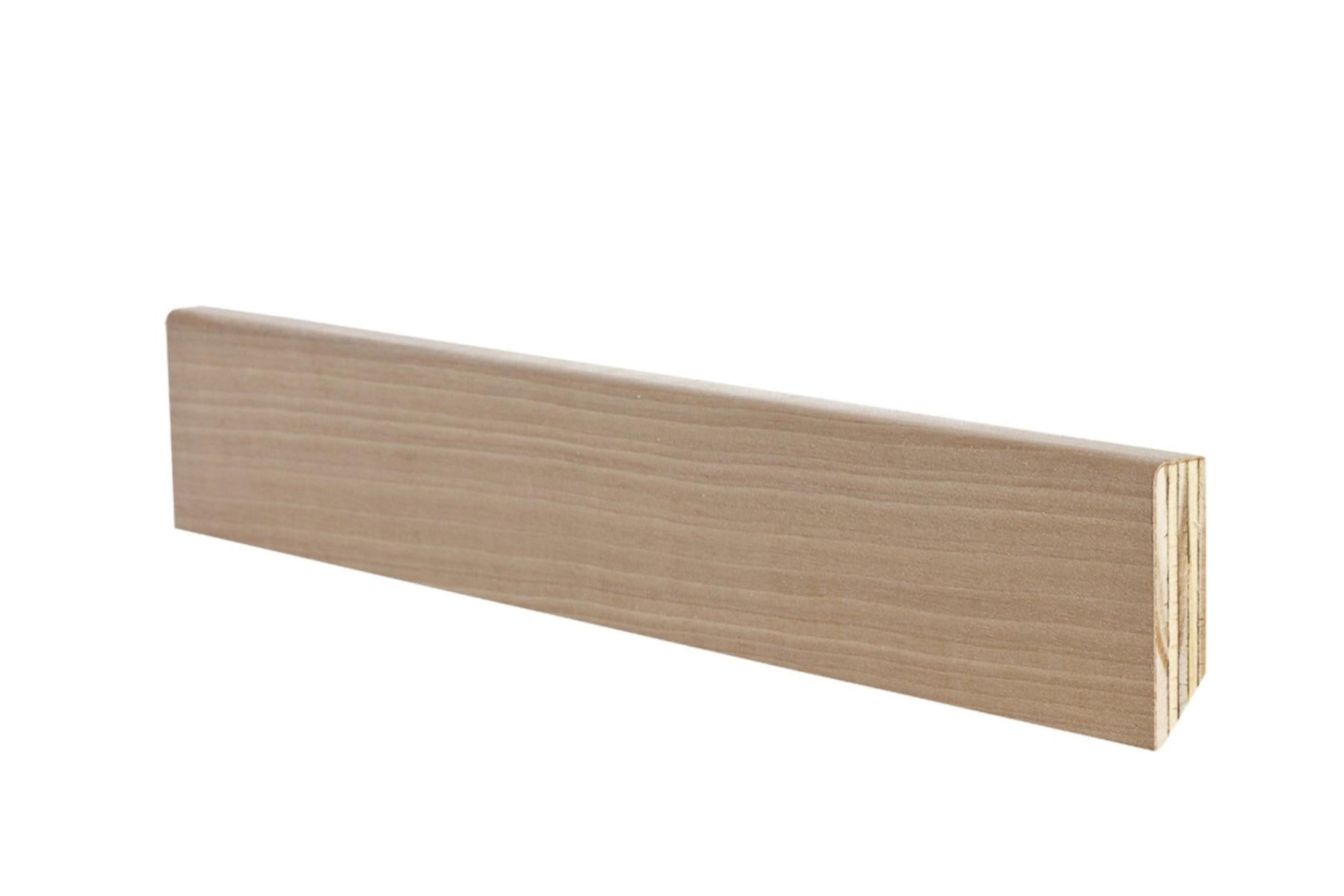 Battiscopa in legno tanganika spessore 12 x H 50 x L 2400 mm, 10 pezzi ...