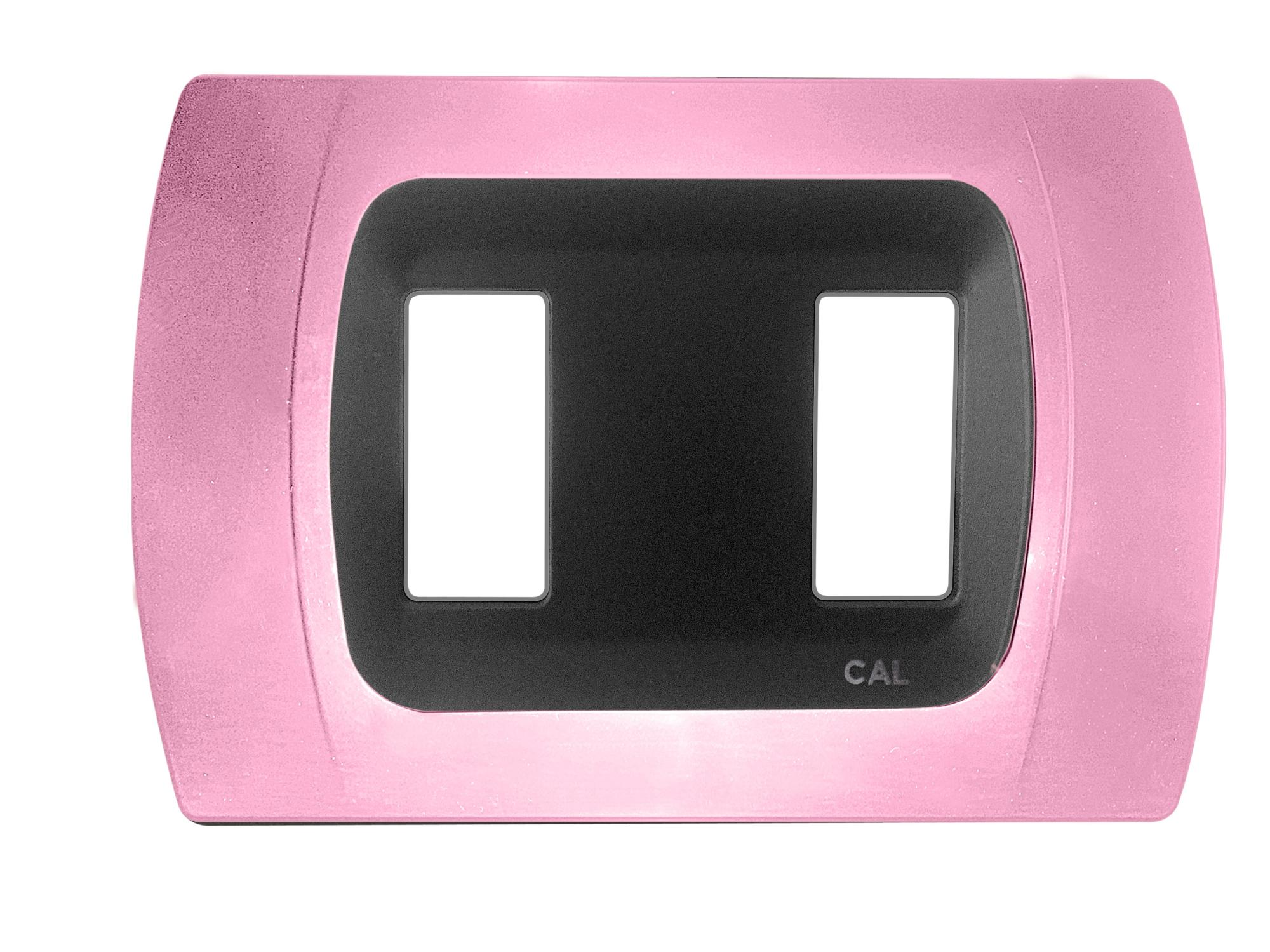 Placca CAL Magic 2 moduli rosa | Leroy Merlin