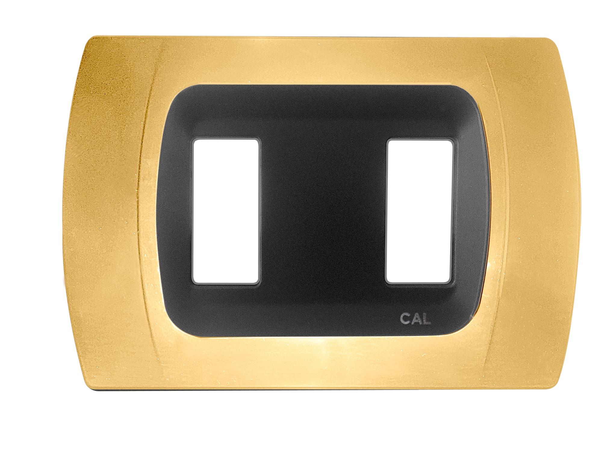 Placca CAL Magic 2 moduli oro | Leroy Merlin
