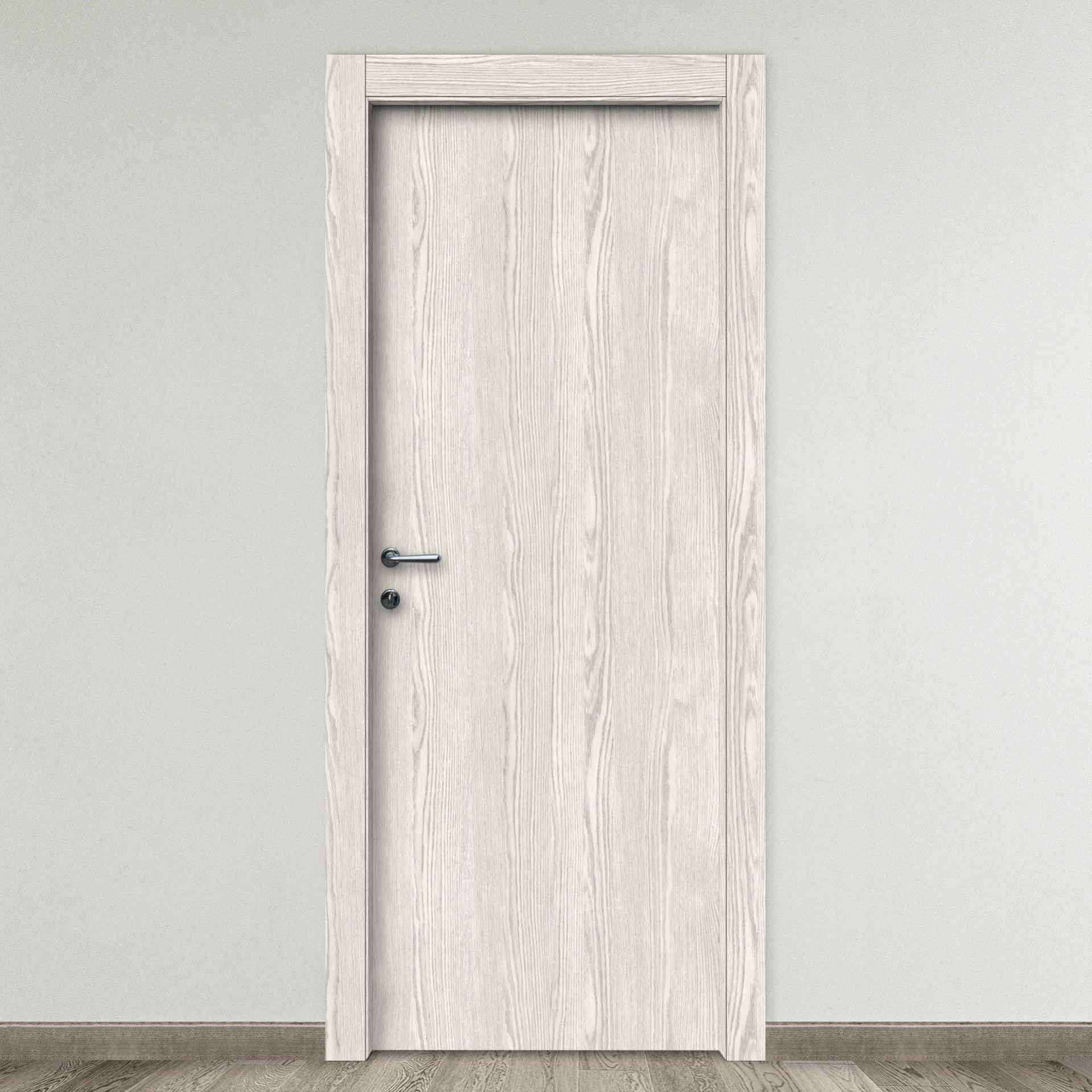 Porta battente Ontario frassino L 80 x H 210 cm reversibile | Leroy Merlin