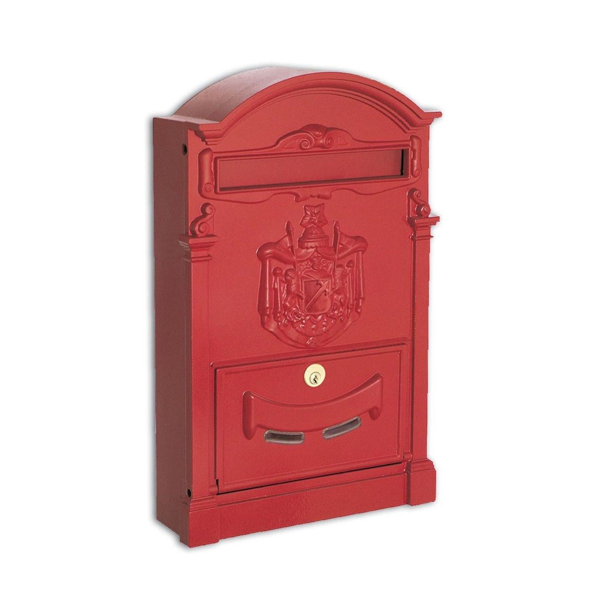 Casella postale ALUBOX formato Rivista rosso | Leroy Merlin