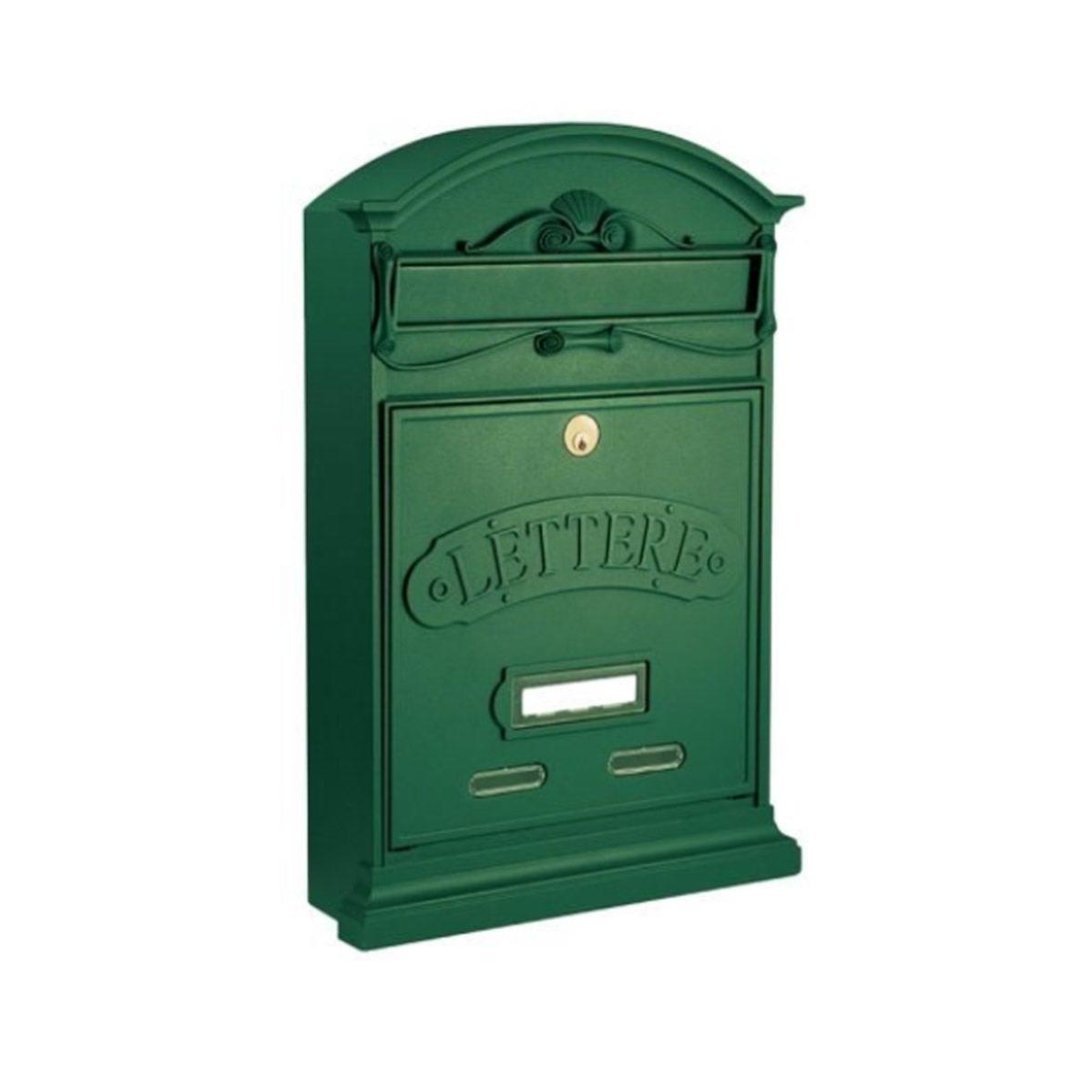 Cassetta postale ALUBOX formato Rivista verde | Leroy Merlin