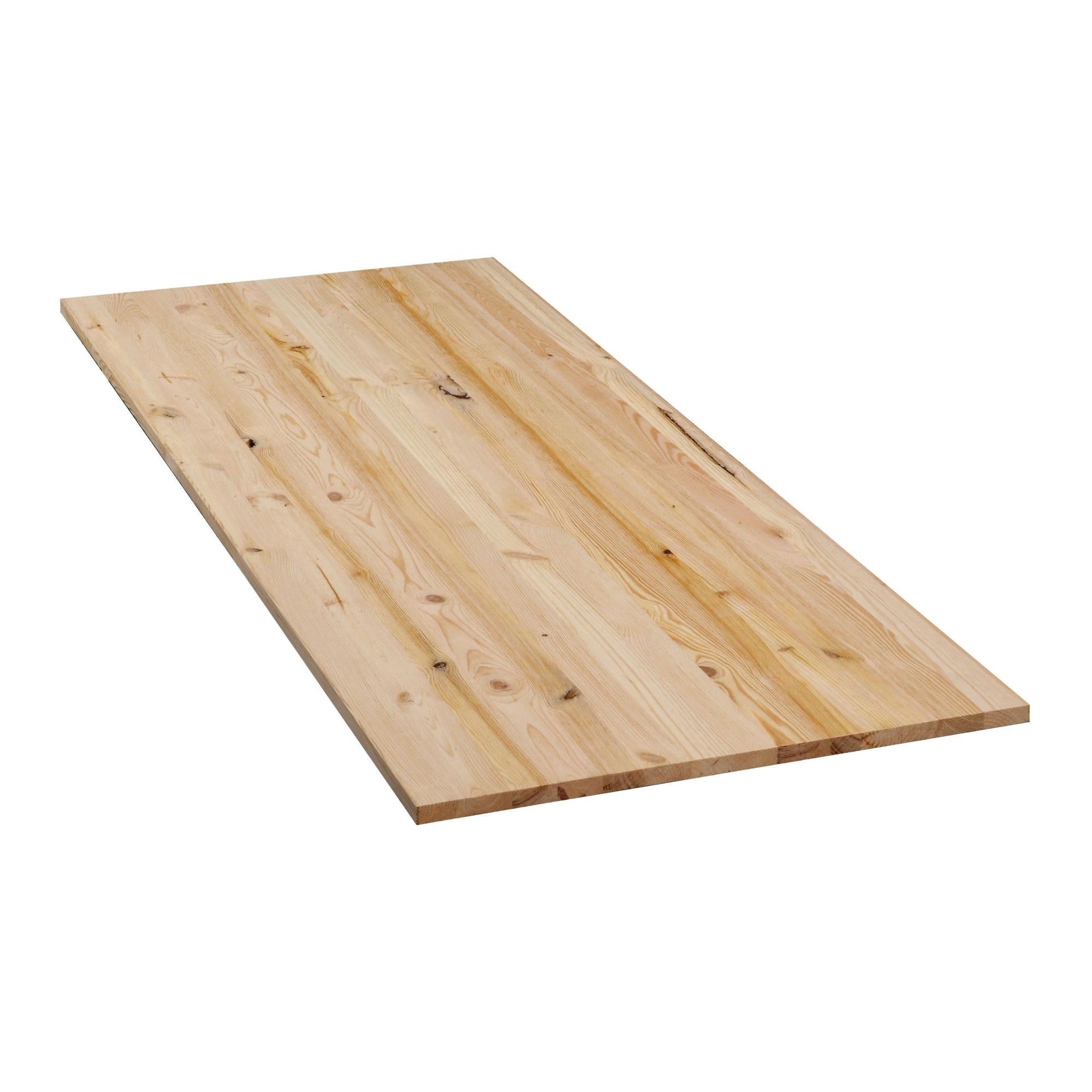 Tavola Legno massello pino 1° scelta 80 x 60 cm Sp 18 mm | Leroy Merlin