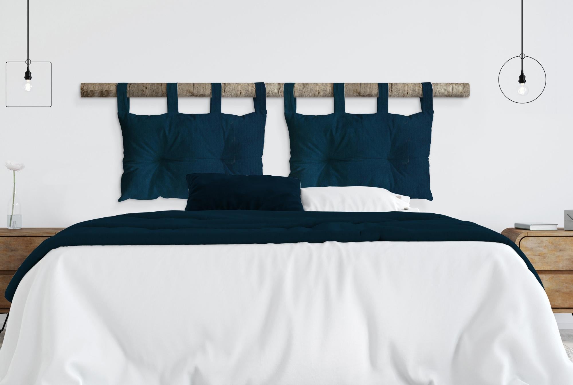 Cuscino testata letto Viki blu 45x70 cm | Leroy Merlin
