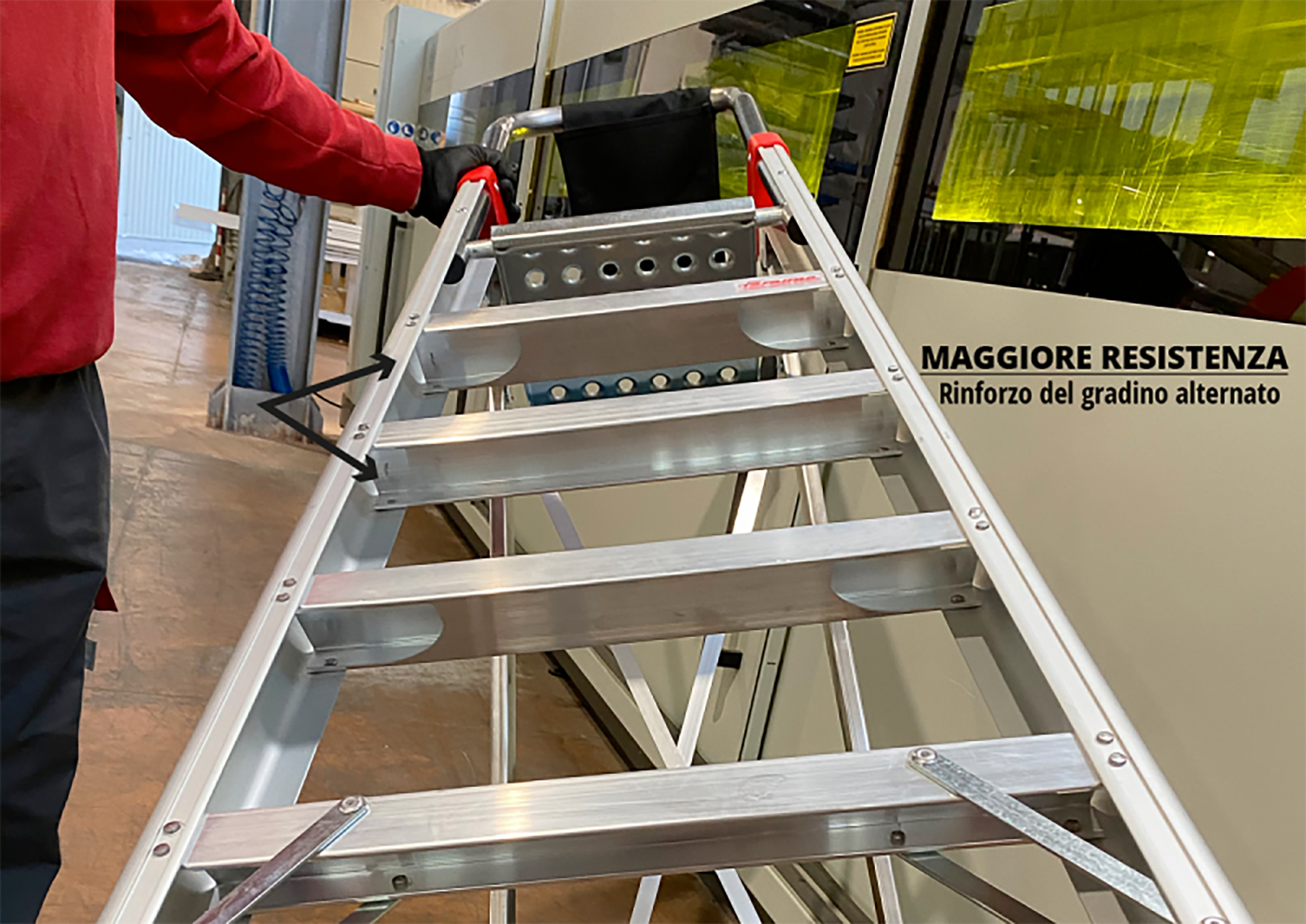 Scala FARAONE Lady in alluminio per lavori fino a 3.33 m | Leroy Merlin