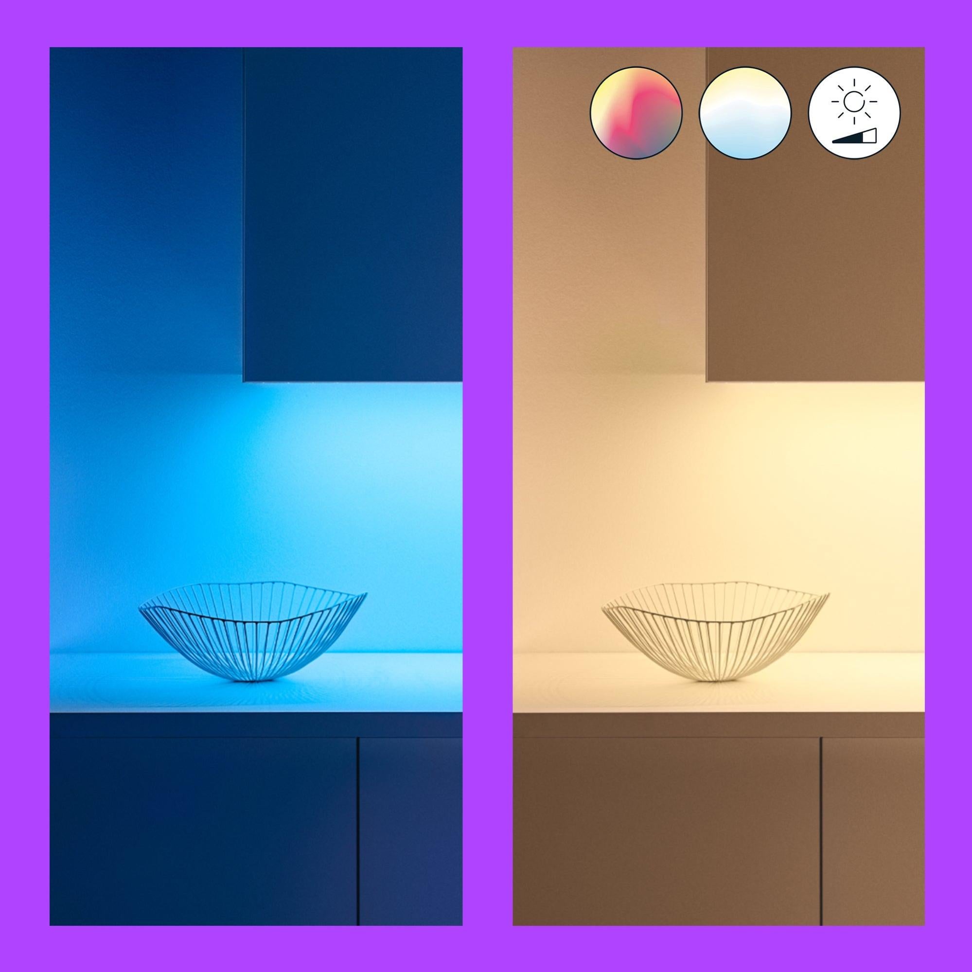 Kit striscia led Wi-Fi BLE LEDstrip 2M 1600lm startkit EU 2m luce rgb ...