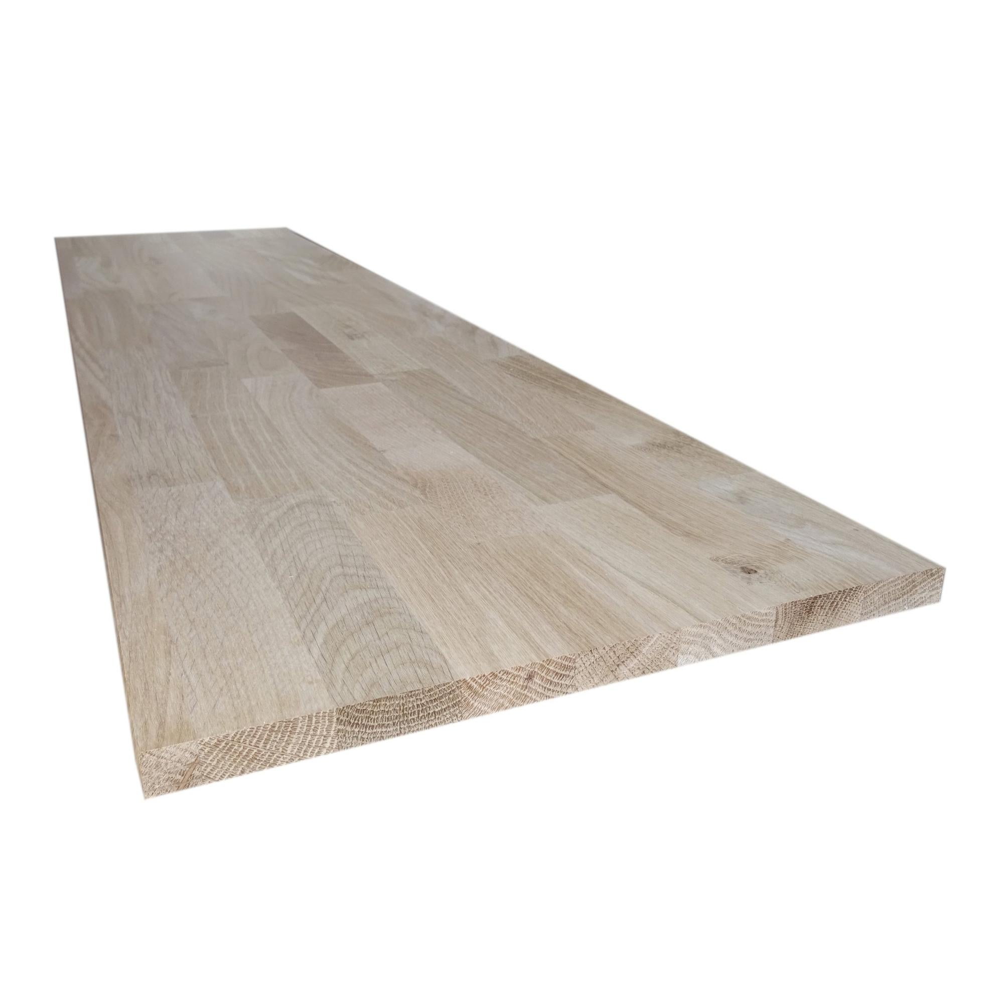 Tavola legno lamellare quercia 150 x 30 cm Sp 18 mm | Leroy Merlin