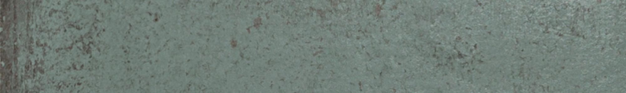 Piastrella battiscopa Metal Verde Rame colore verde H 7 x L 60 cm x Sp ...