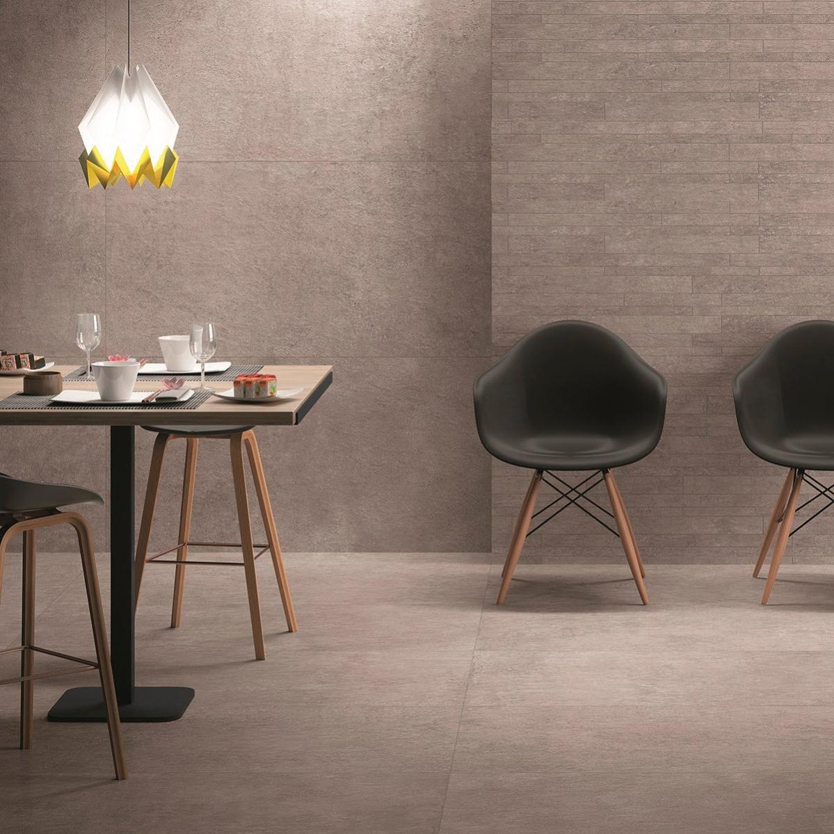 Gres porcellanato Concrete Mud per esterno, 61.3x122.6 cm sp. 9.5 mm ...