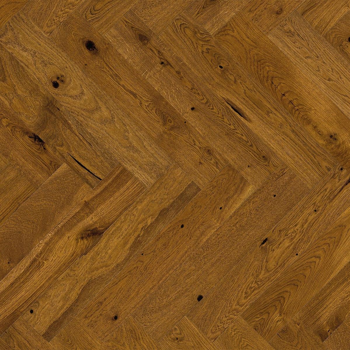 Pavimento multistrato legno rovere marrone Rustic vetrificato sp. 14 mm ...