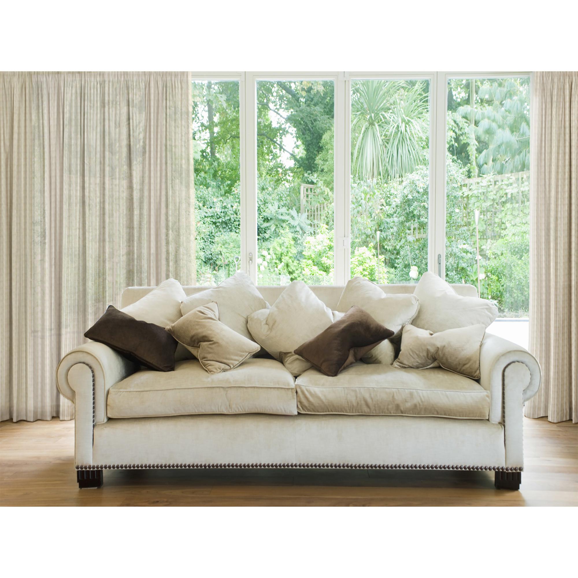 Tessuto al metro BOKO LINO beige 310 cm | Leroy Merlin