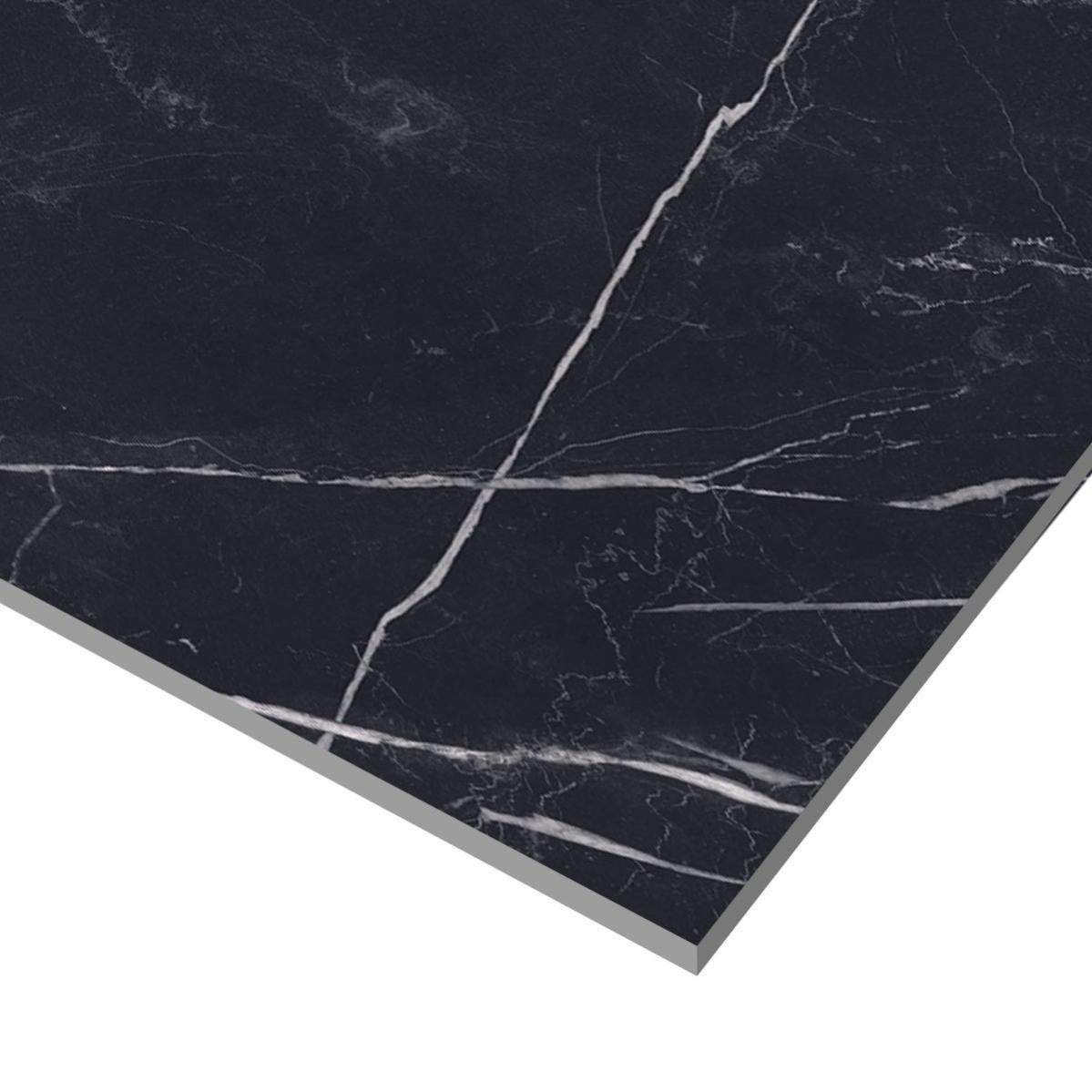 Gres porcellanato per interno 60x120 effetto marmo sp. 9 mm Marquina ...