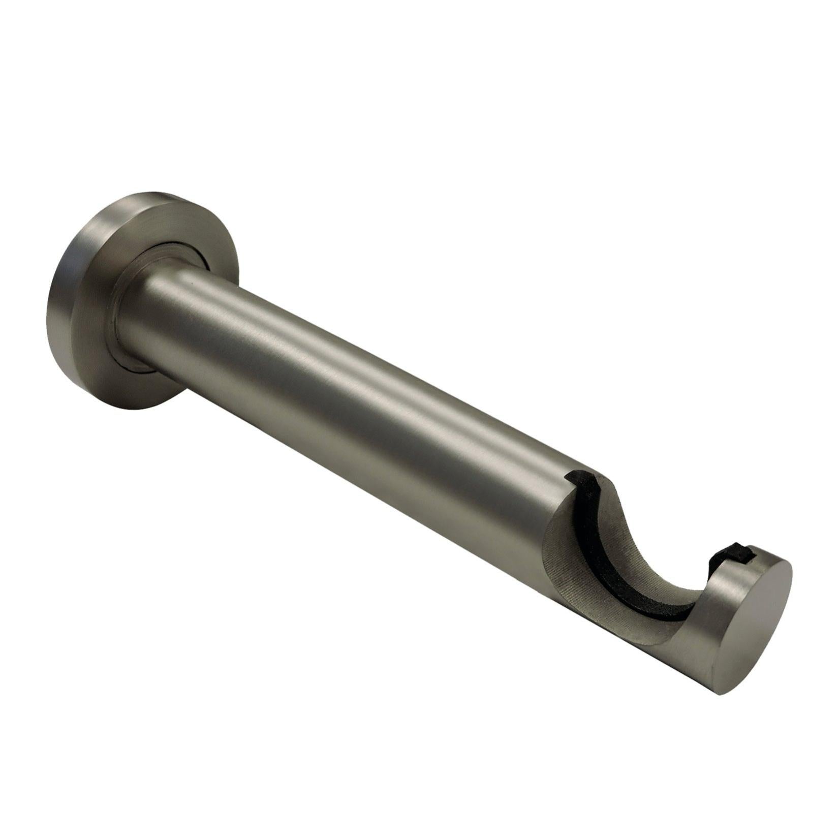 Supporto singolo aperto Ø25mm Nara EASY FIX in ferro cromo satinato ...