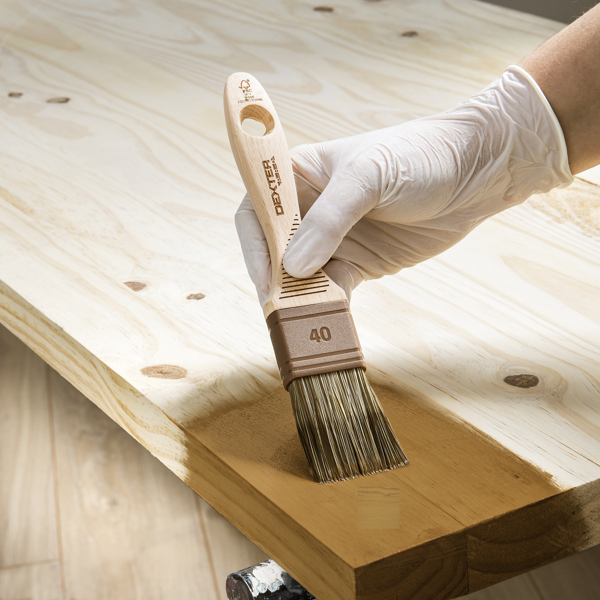 Vernice per legno LUXENS noce chiaro lucido 0.75 lt | Leroy Merlin