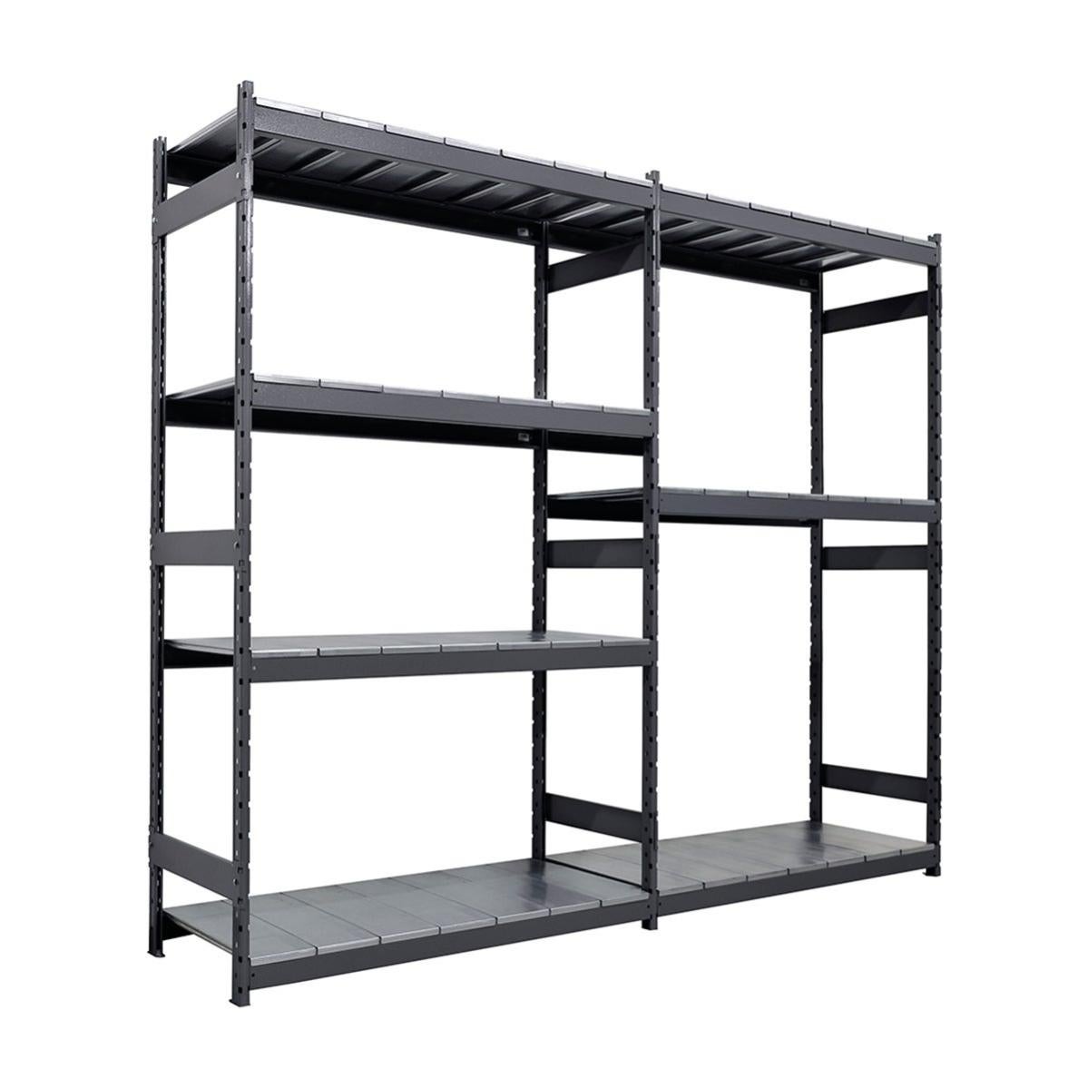 Scaffale in kit 3 ripiani Kompos L 160 x P 60 x H 200 cm grigio ...