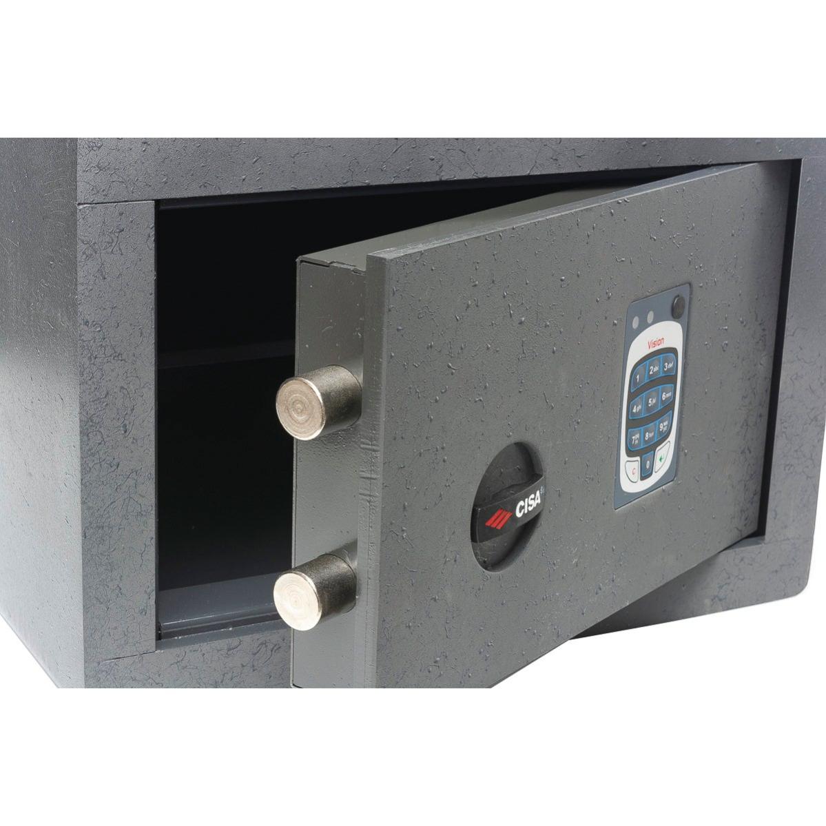 Cassaforte con codice elettronico CISA DGT Vision da fissare L 36 x H ...