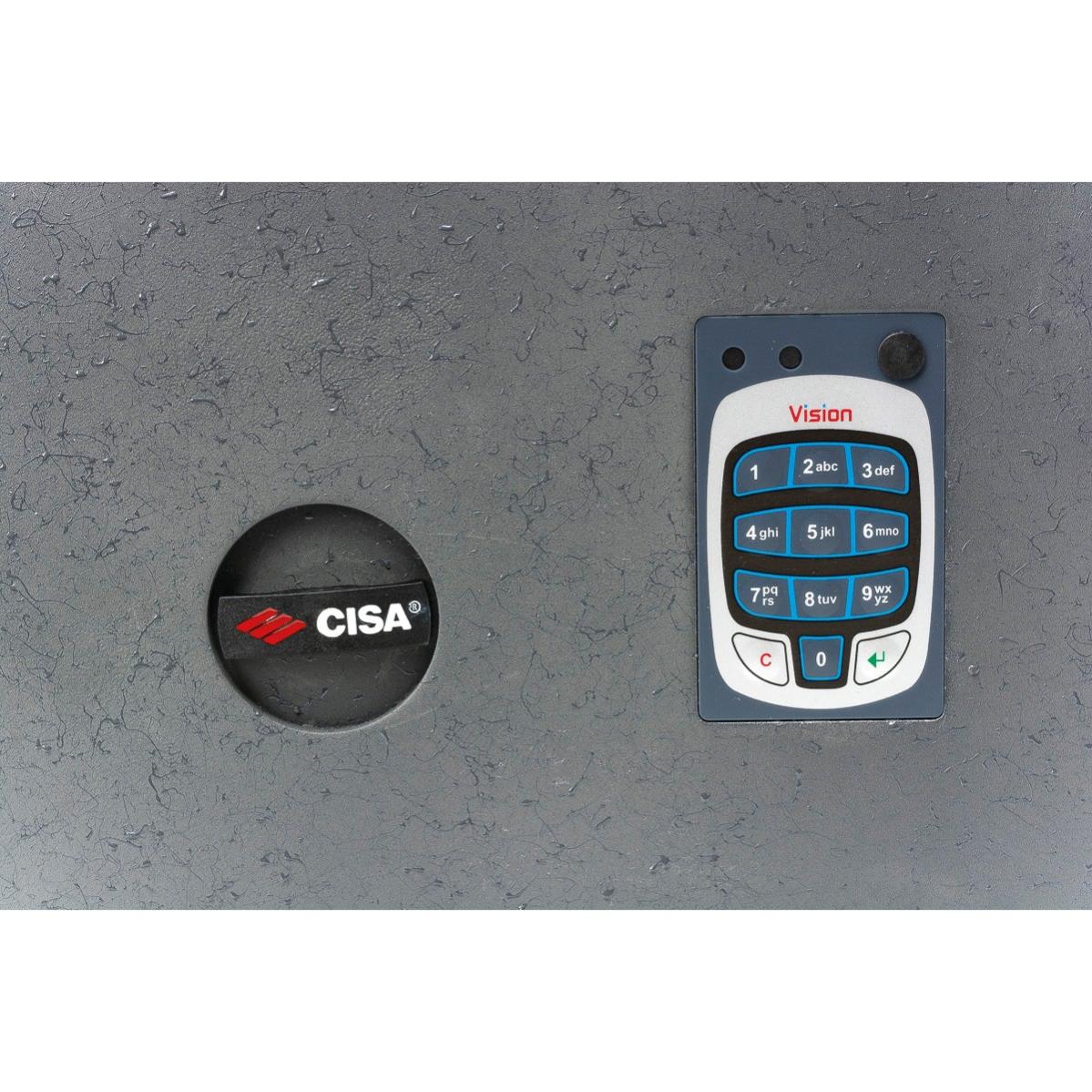 Cassaforte con codice elettronico CISA DGT Vision da fissare L 36 x H ...