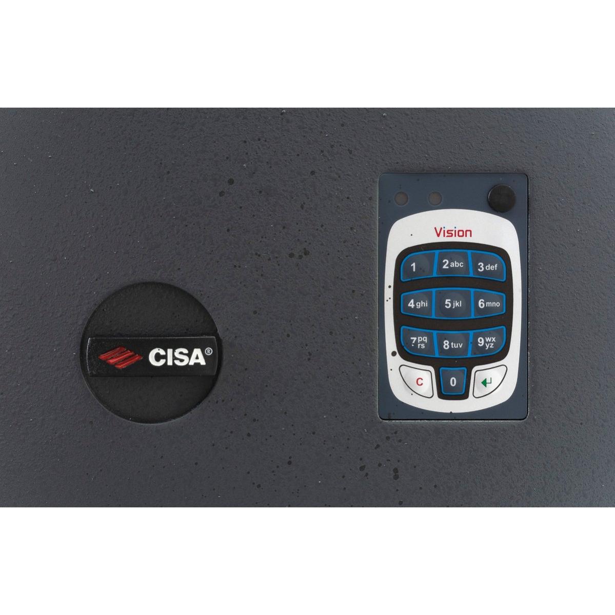 Cassaforte con codice elettronico CISA DGT Vision da fissare L 49 x H ...