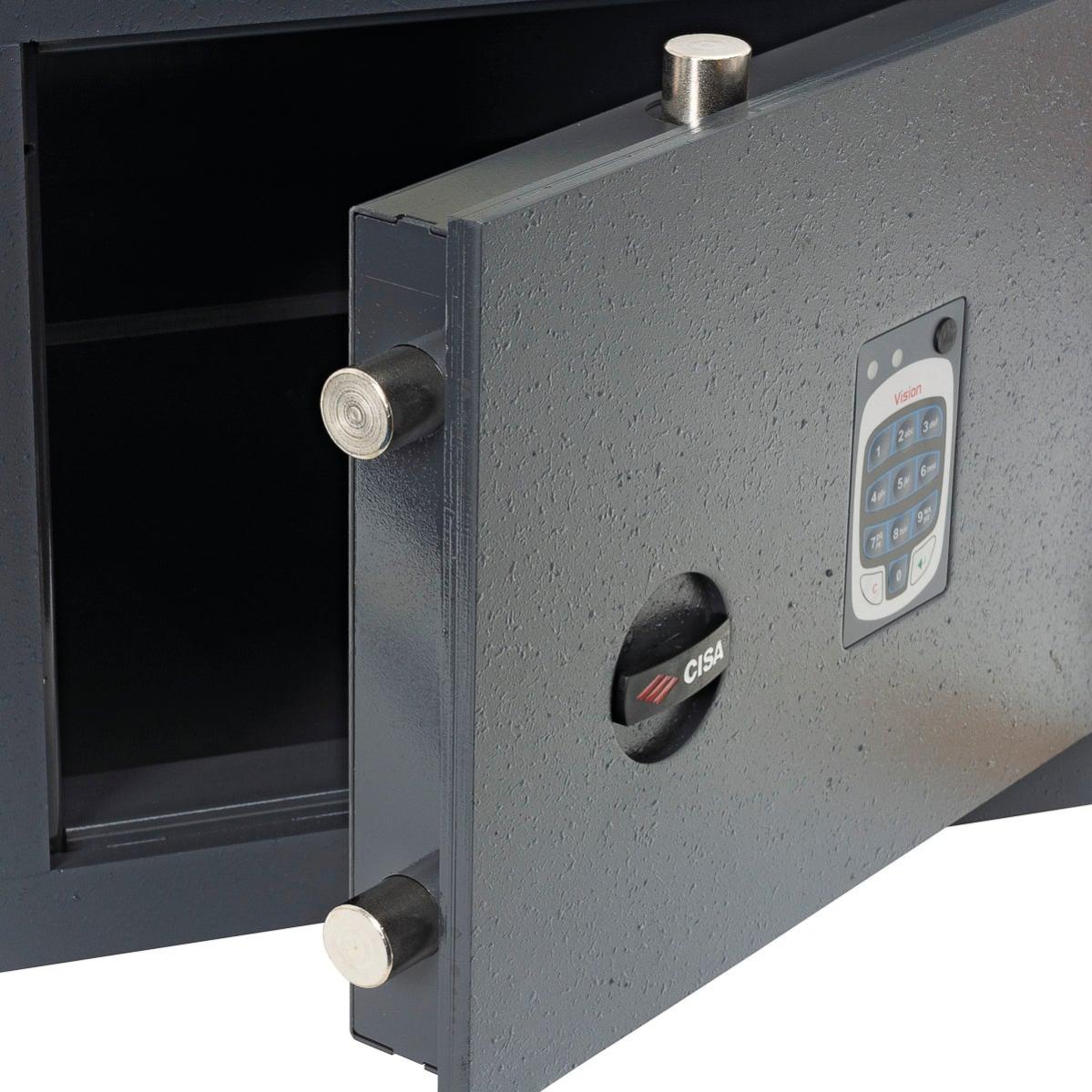 Cassaforte con codice elettronico CISA DGT Vision a incasso L 42 x H 30 ...
