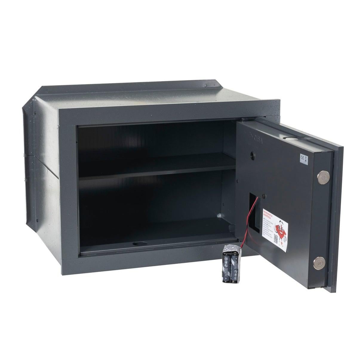 Cassaforte con codice elettronico CISA DGT Vision a incasso L 42 x H 30 ...