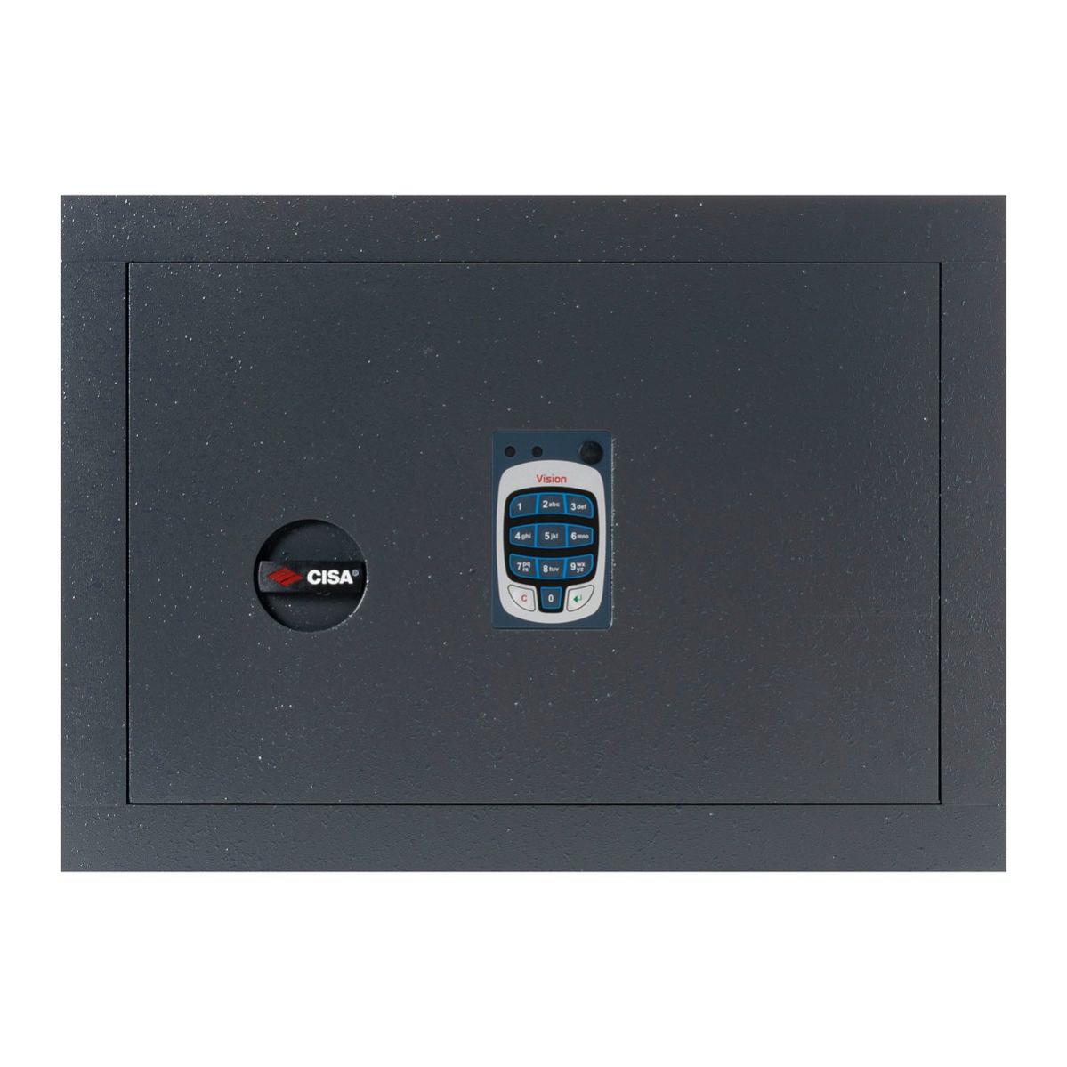 Cassaforte con codice elettronico CISA DGT Vision a incasso L 42 x H 30 ...