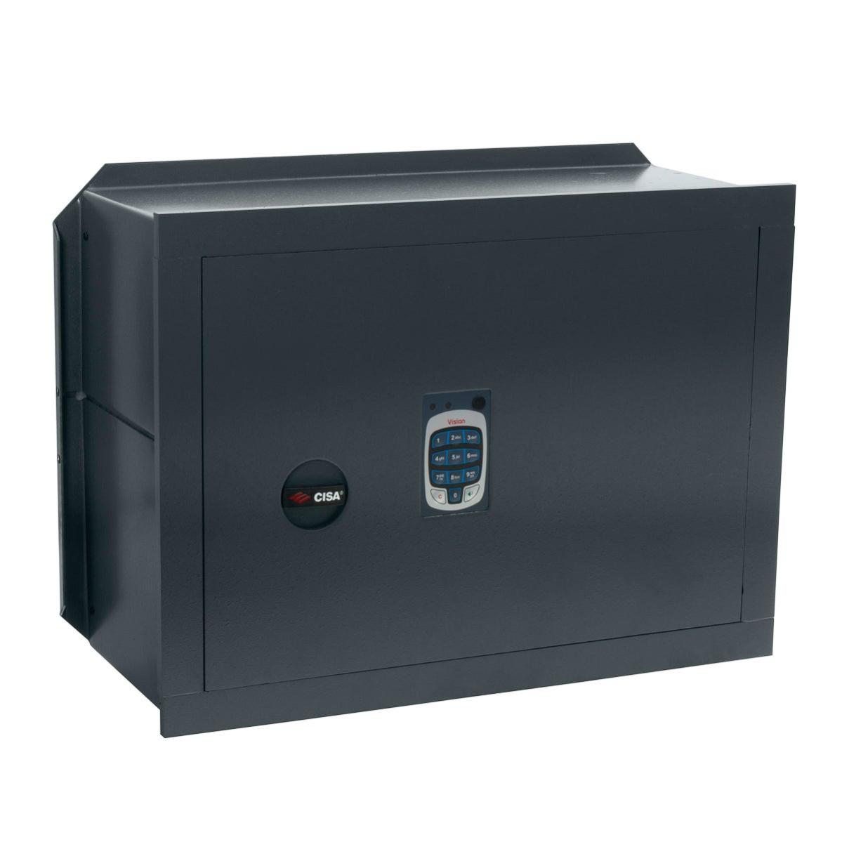 Cassaforte con codice elettronico CISA DGT Vision a incasso L 42 x H 30 ...