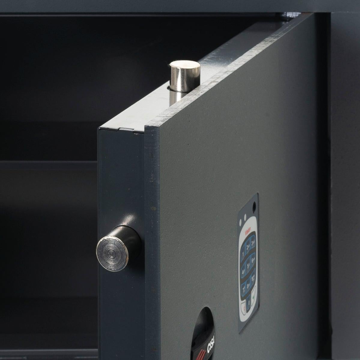 Cassaforte con codice elettronico CISA DGT Vision a incasso L 49 x H 36 ...